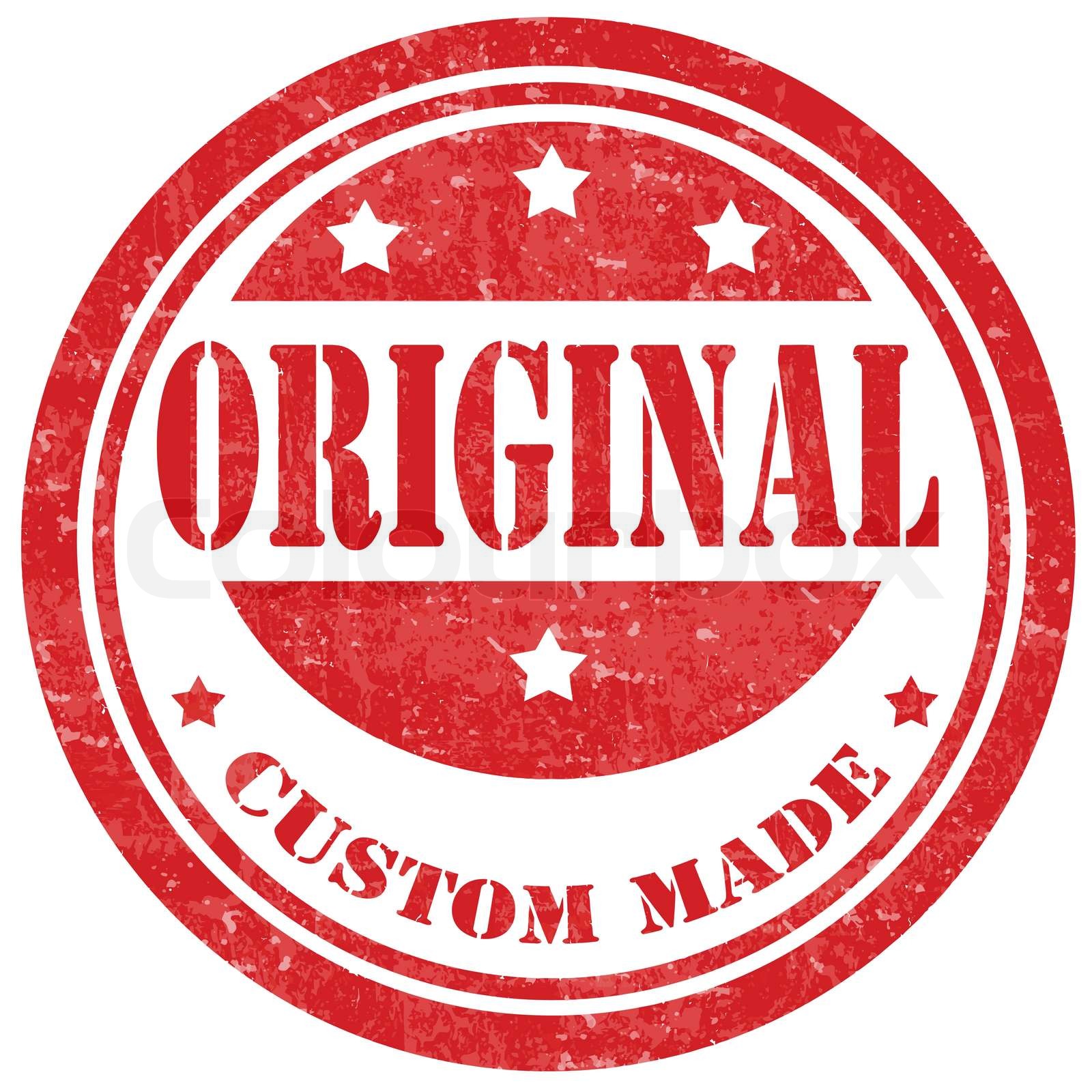 Original-Stempel | Stock-Vektor | Colourbox