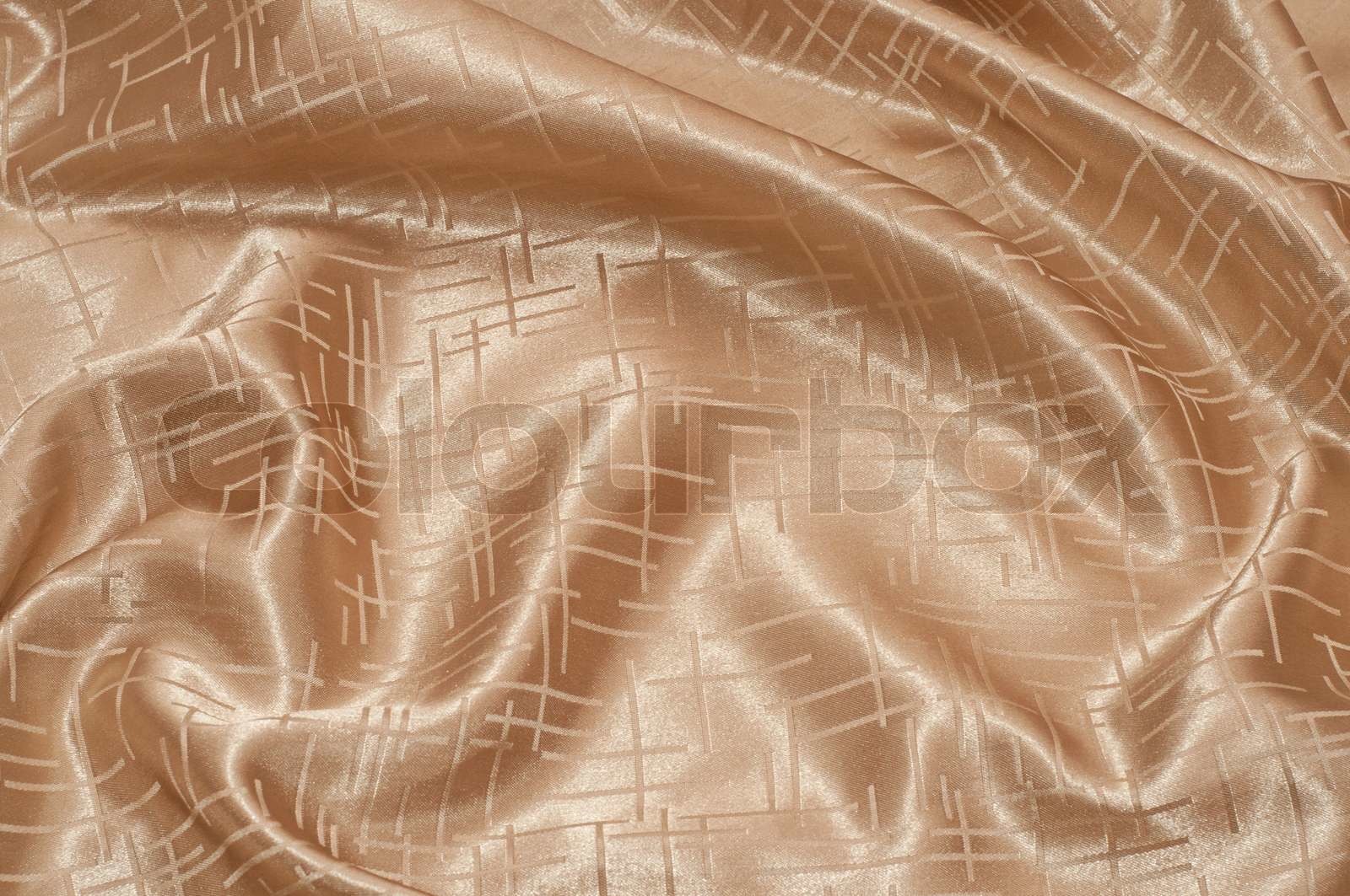 golden silk | Stock image | Colourbox