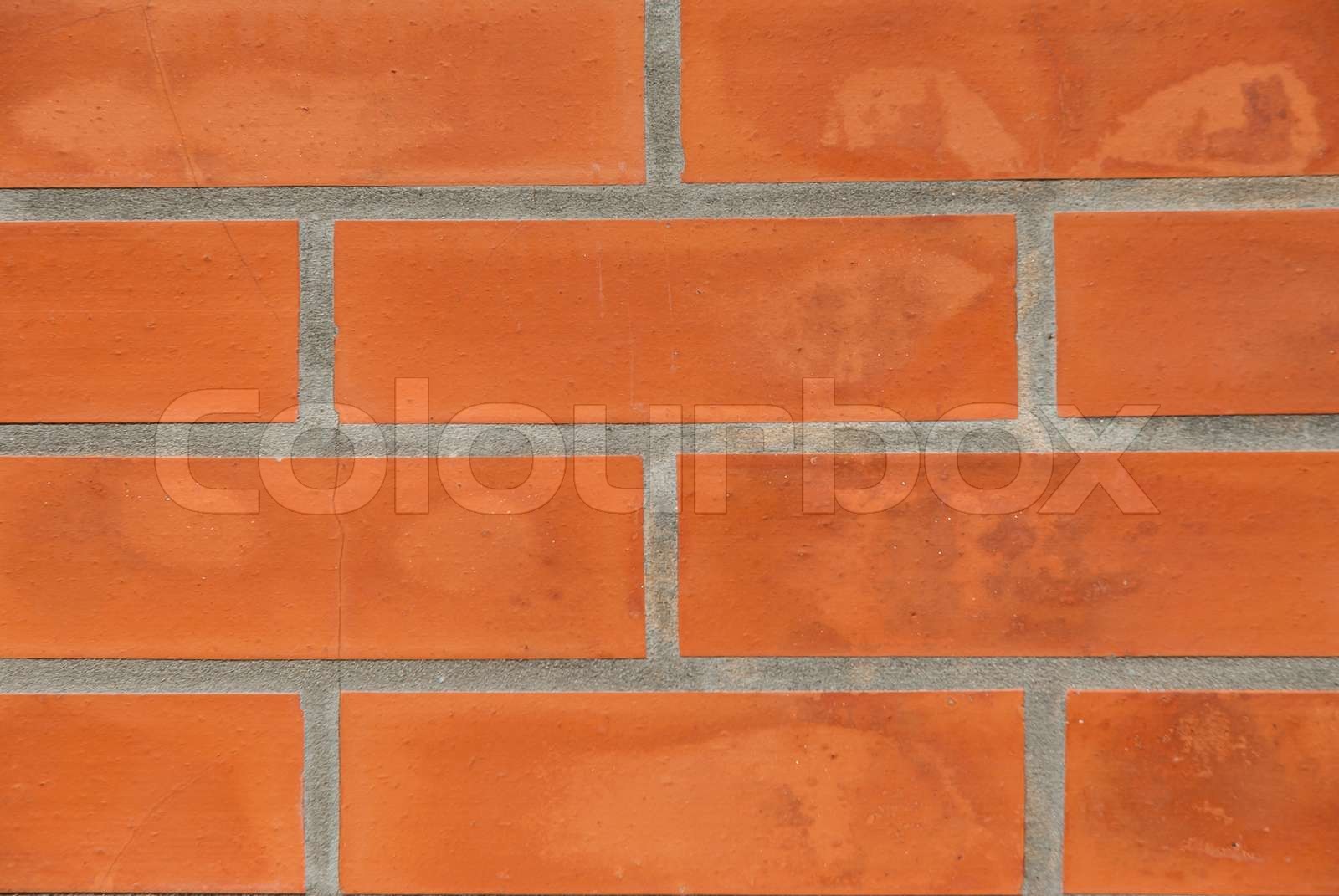 roter Backstein Wand Textur | Stock Bild | Colourbox