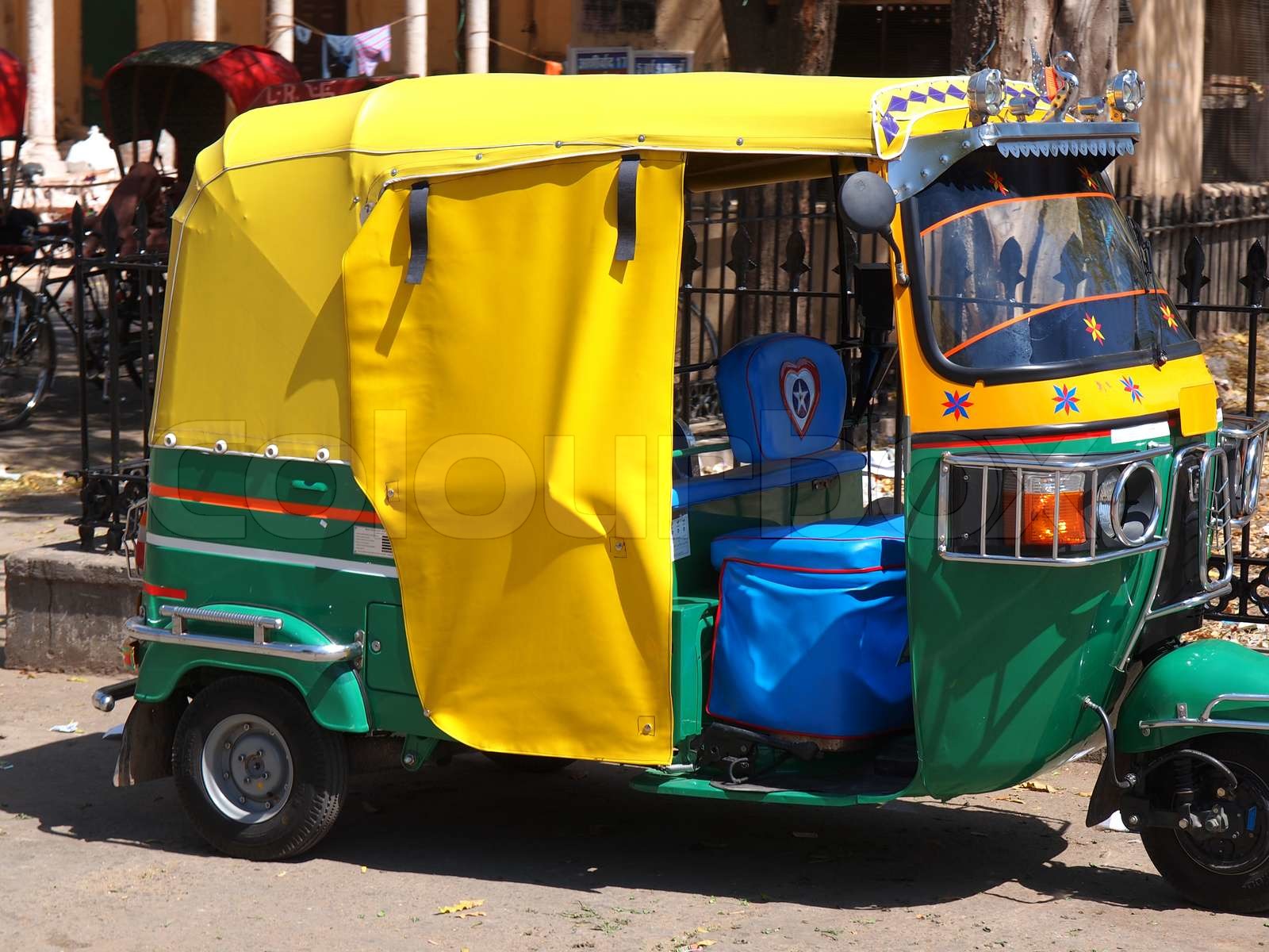 rickshaw | Stock image | Colourbox