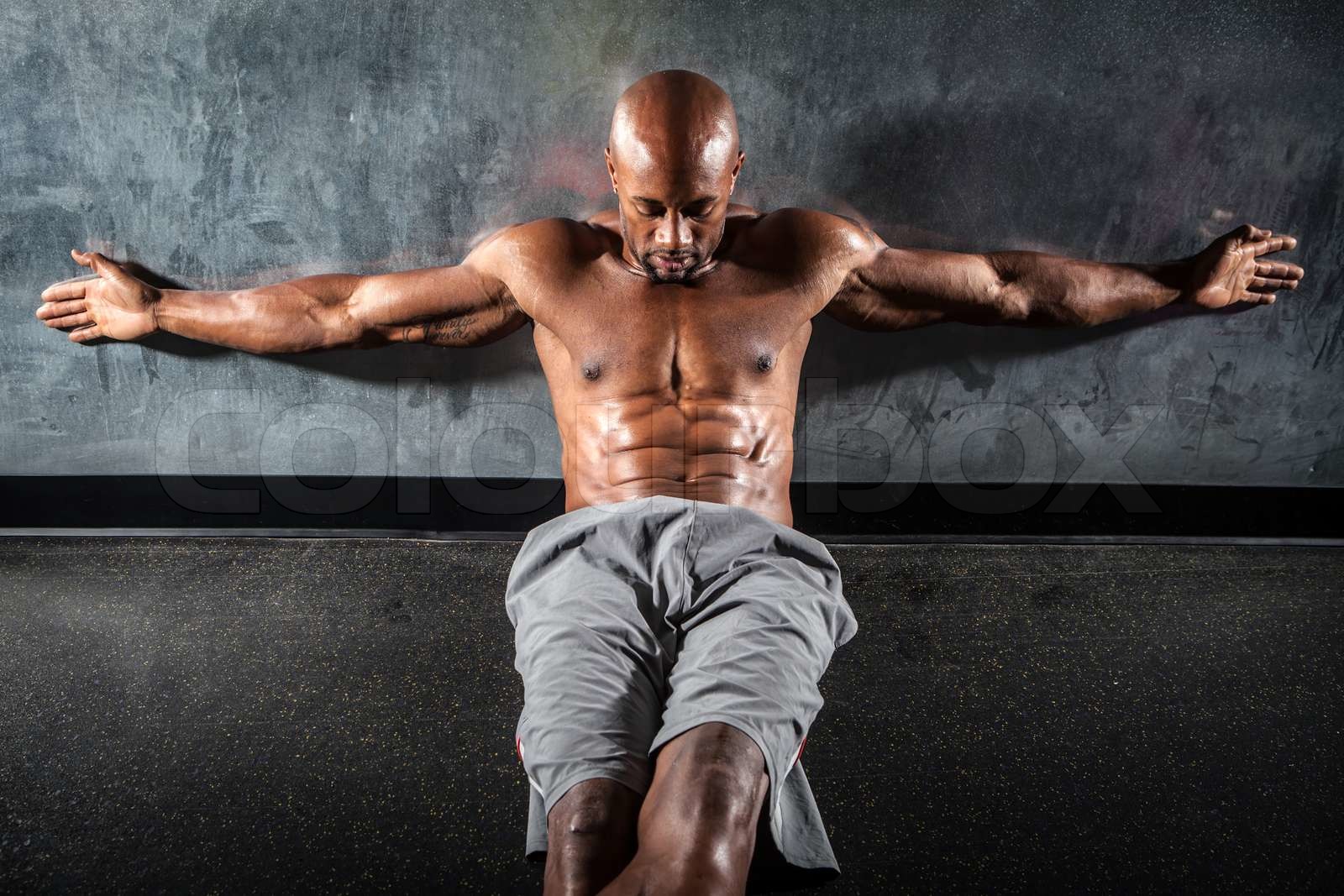 Muscle Fitness Physique | Stock image | Colourbox