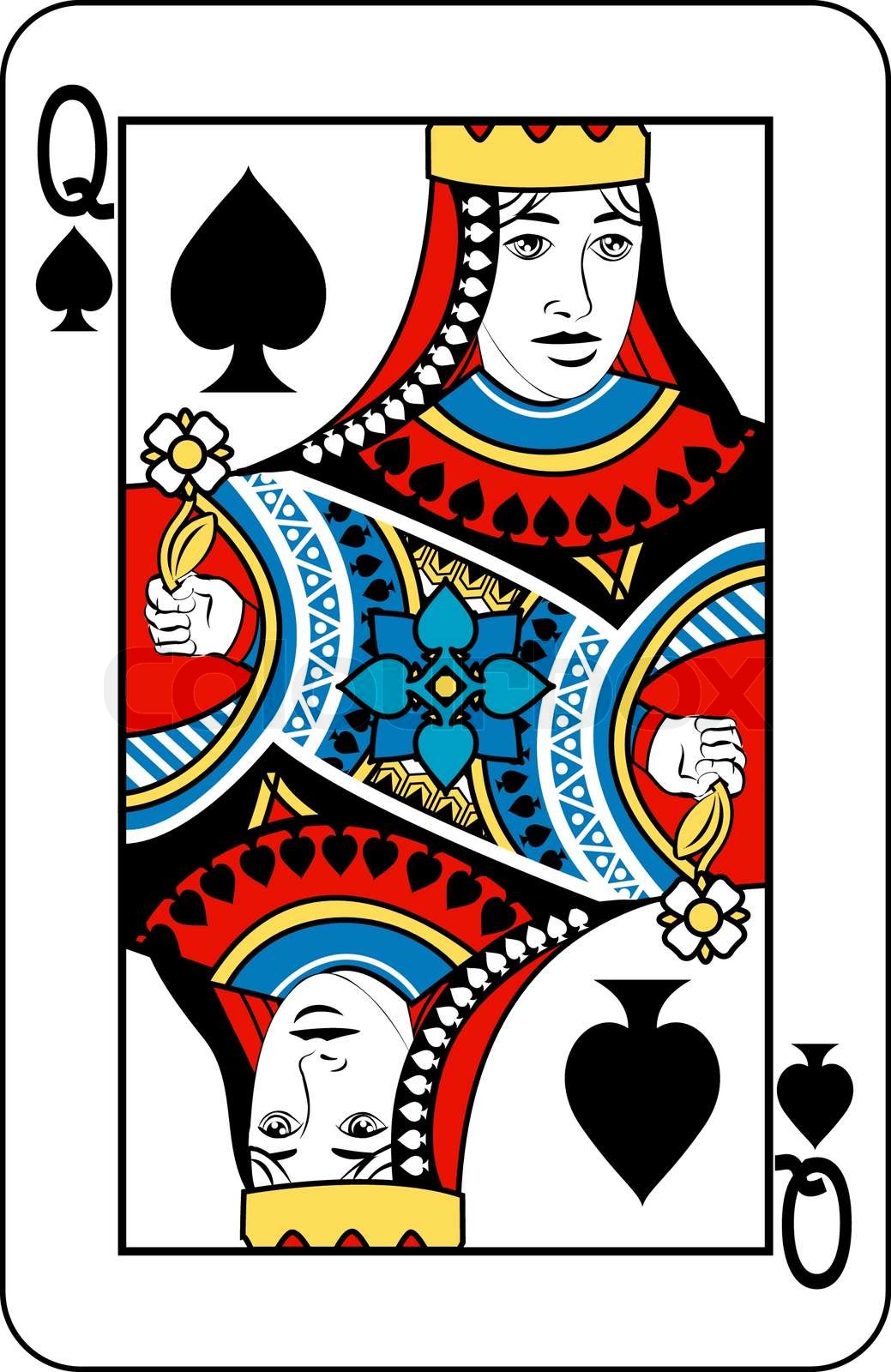 Pique Dame | Stock-Vektor | Colourbox