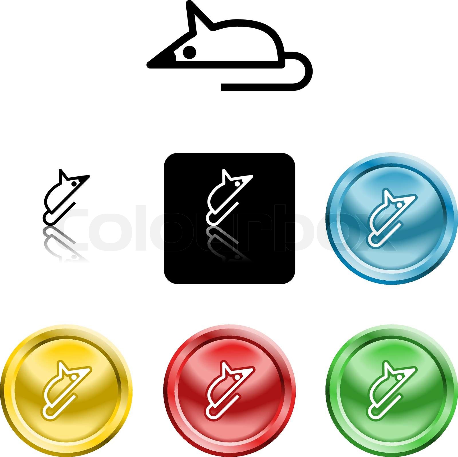 Maus-Symbol-Symbol | Stock-Vektor | Colourbox