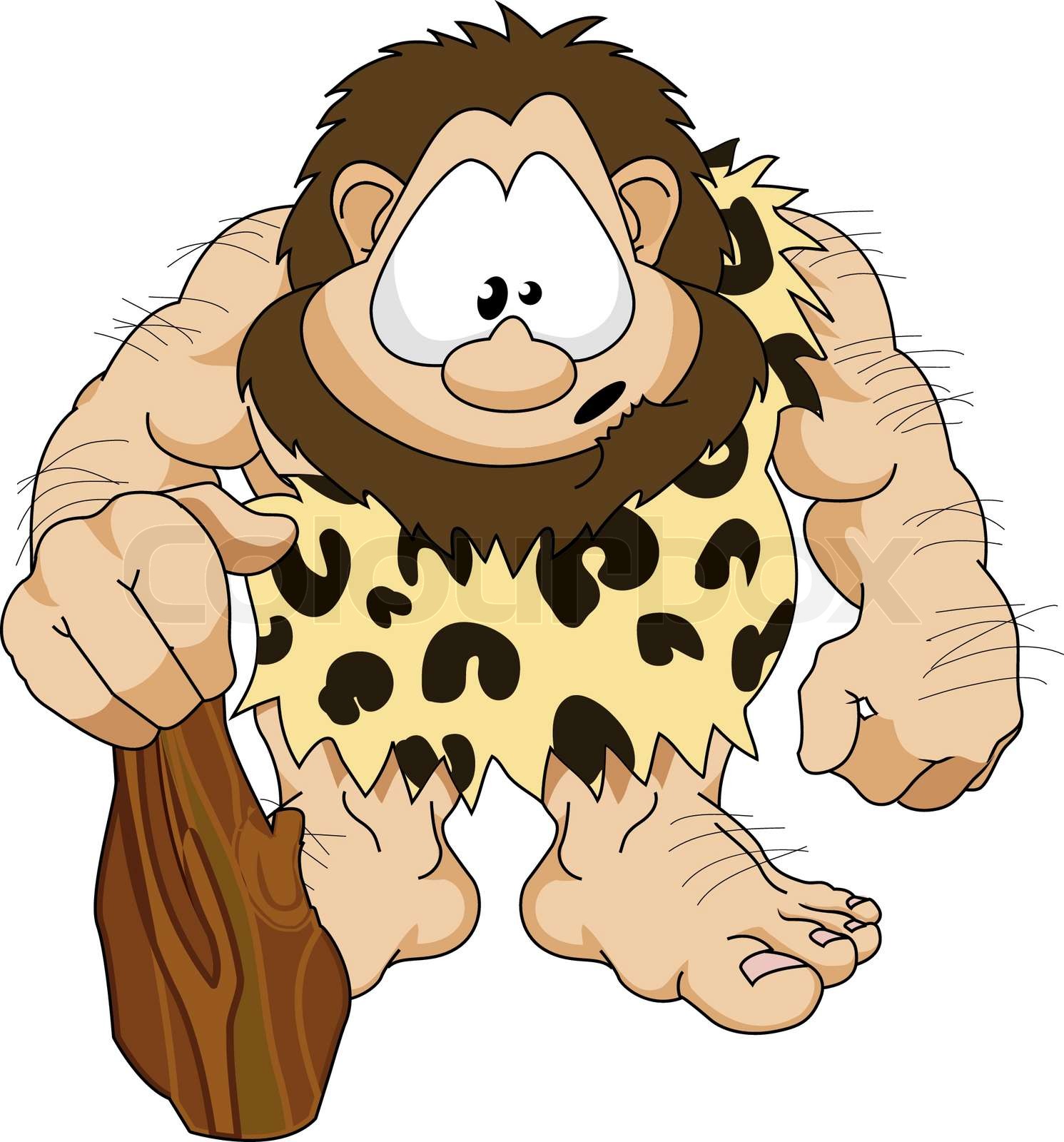 Caveman | Stock vector | Colourbox