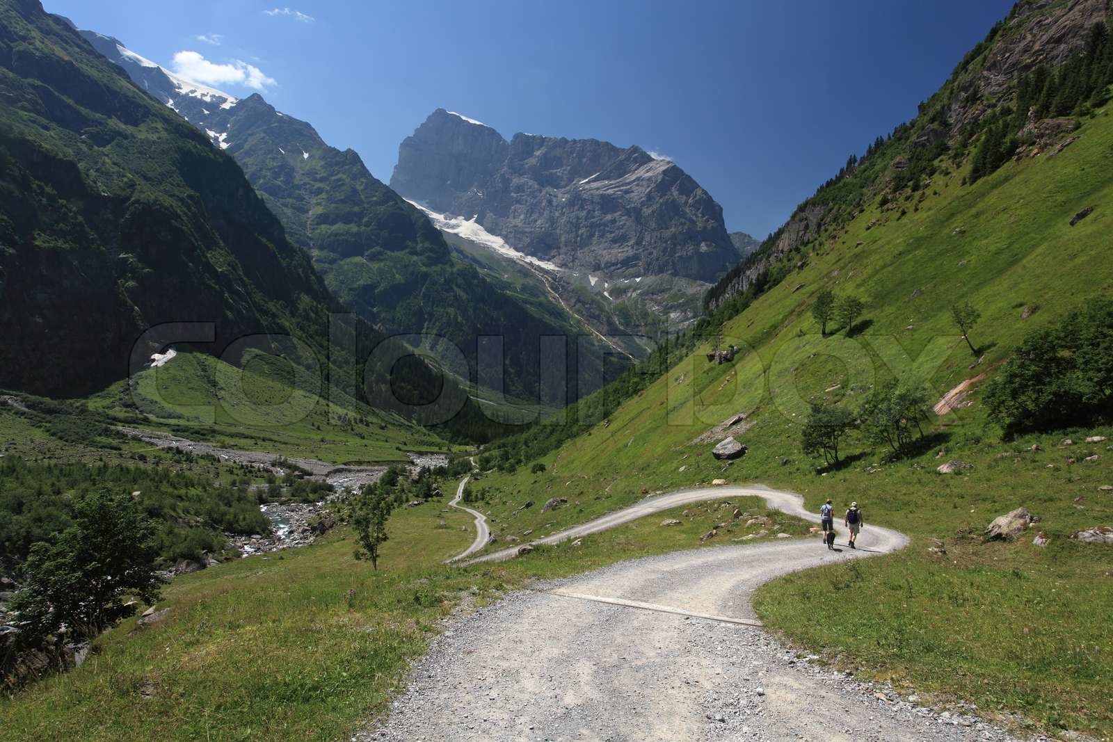 Hiking around Engelberg | Stock image | Colourbox