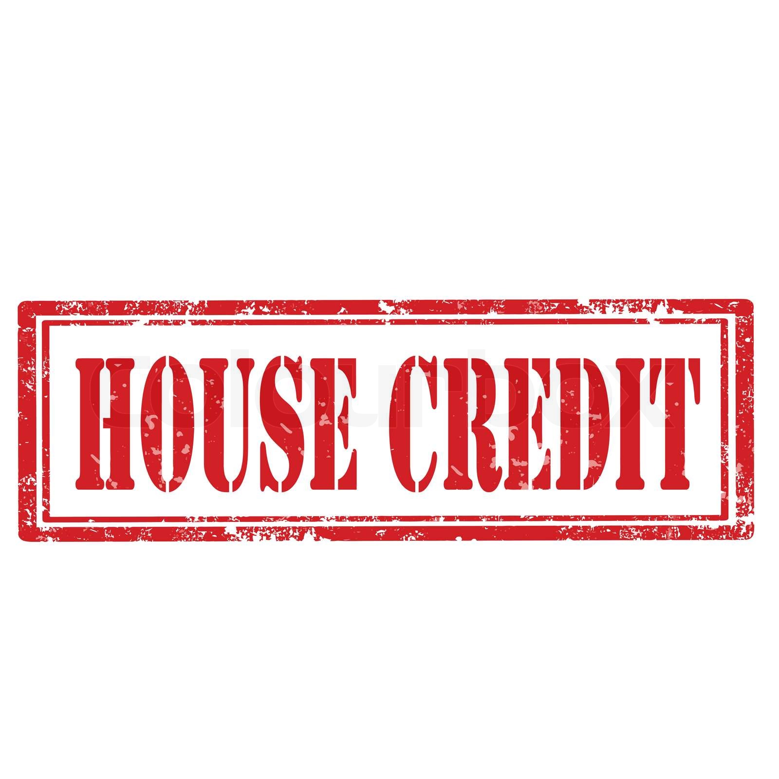 House Credit-stamp | Stock vector | Colourbox