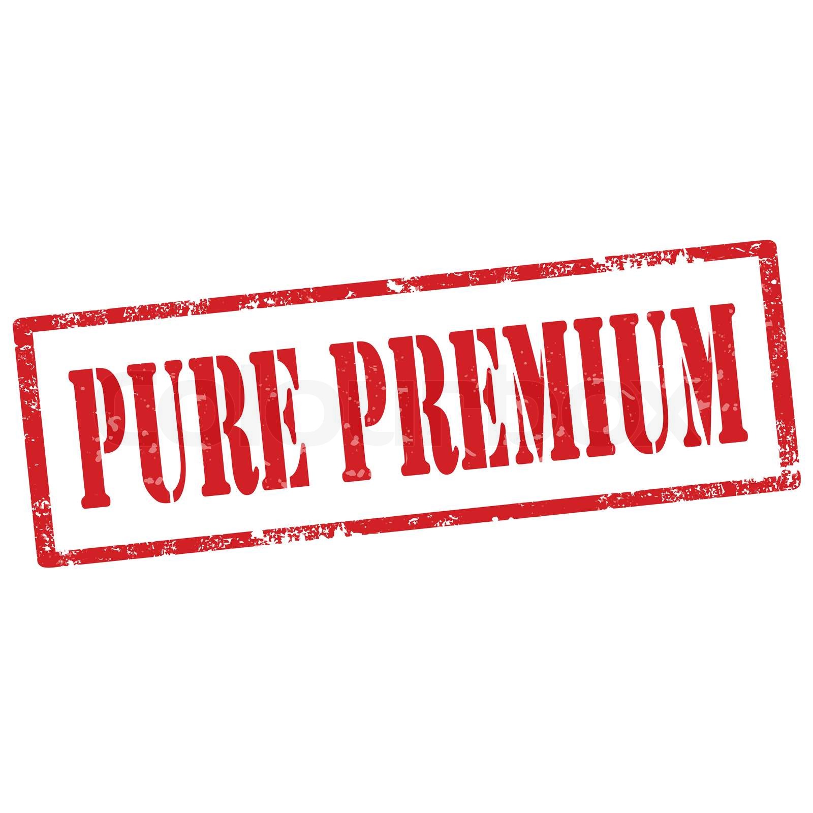 Pure Premium-stamp | Stock vector | Colourbox