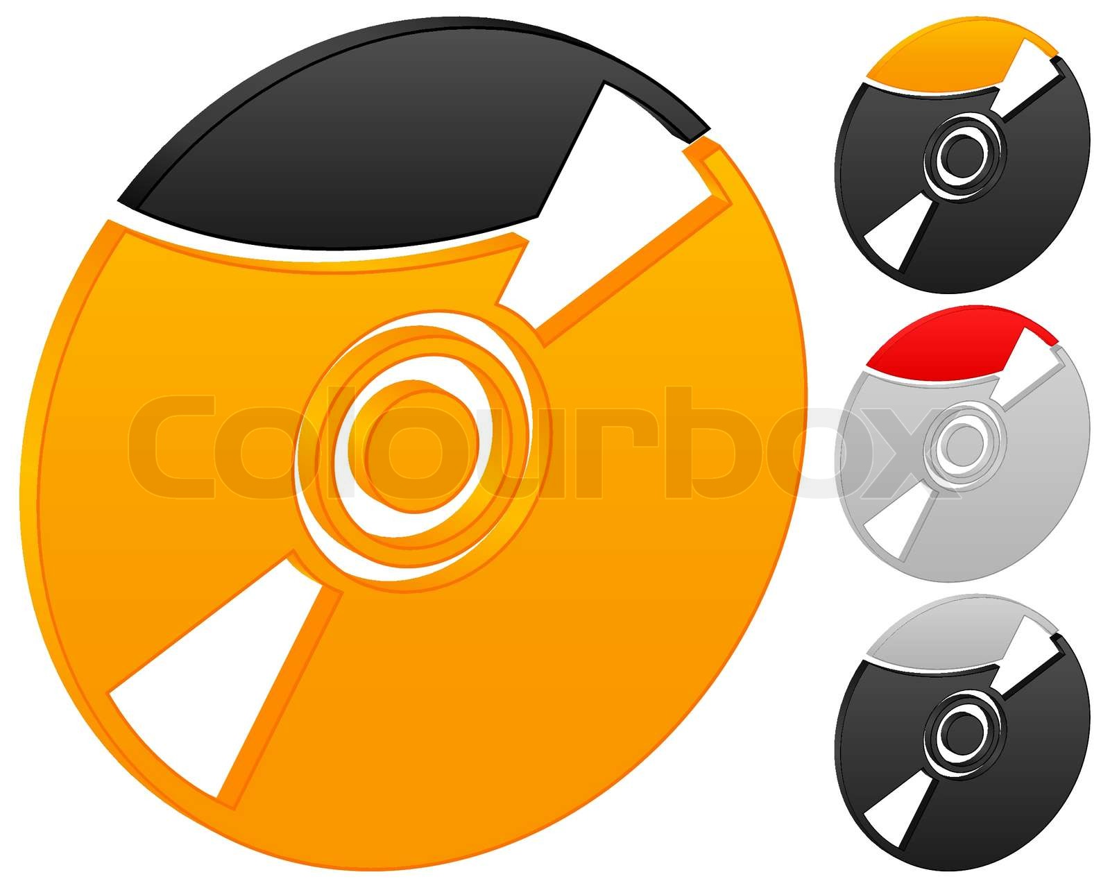 CD-Symbol | Stock-Vektor | Colourbox