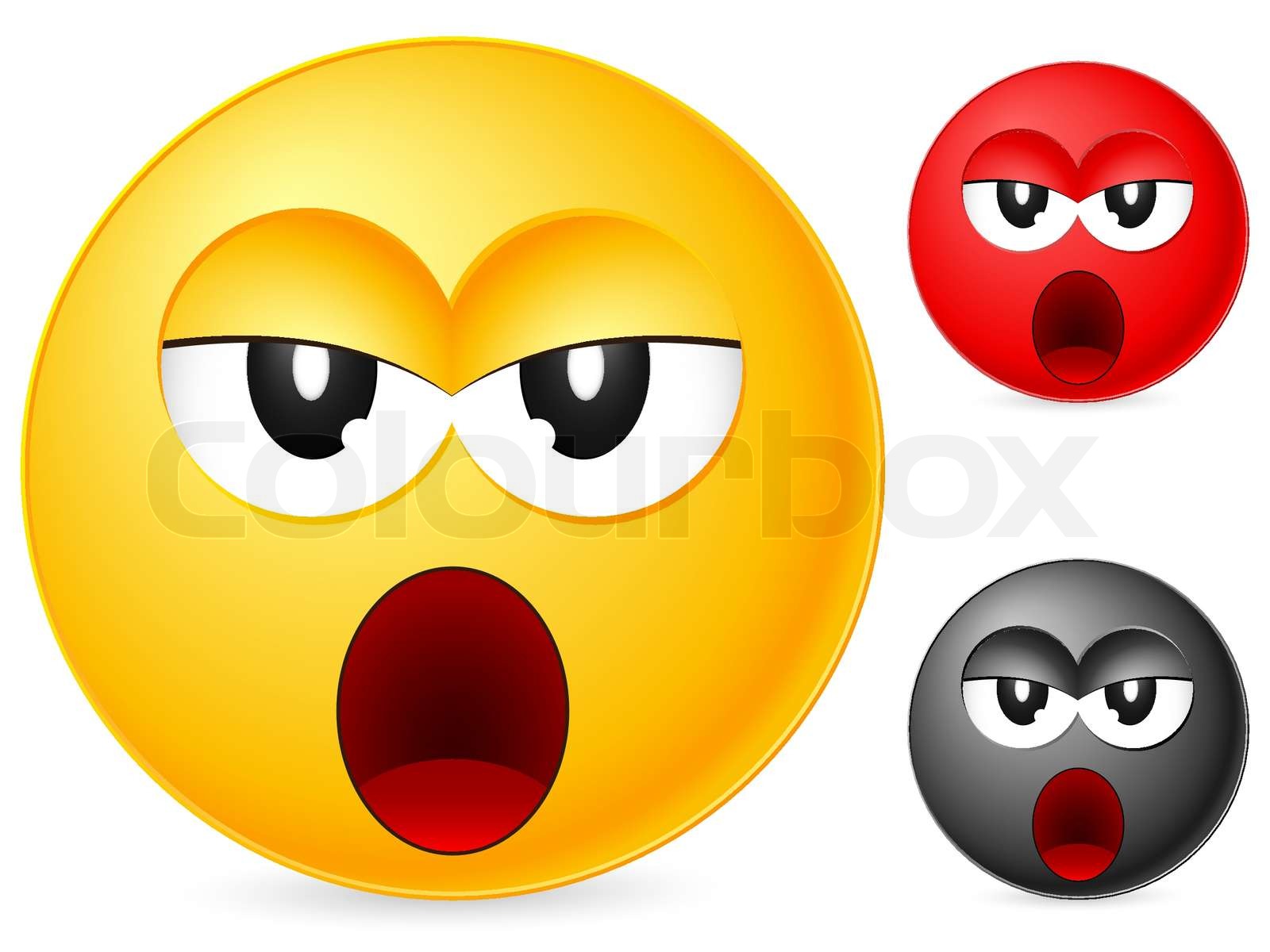 emoticon 16 | Stock vector | Colourbox