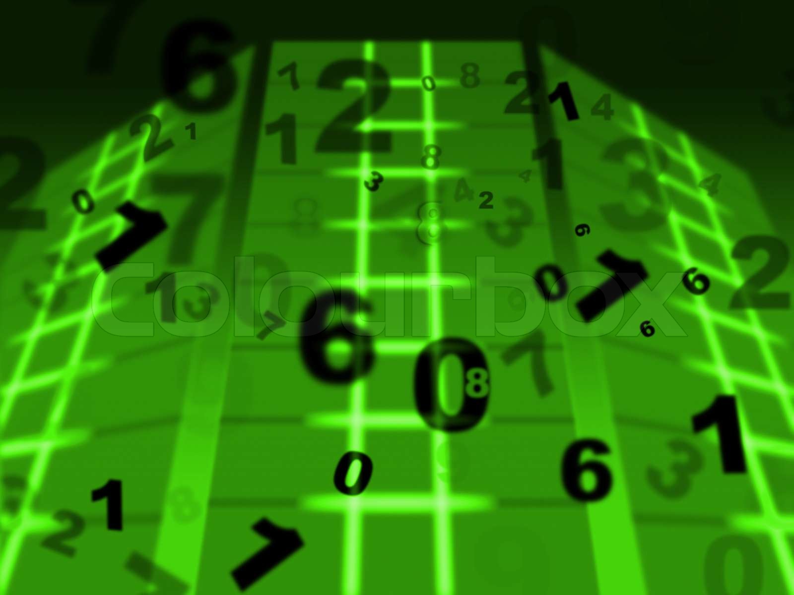 Digital Tech Means Mathematics Numeric And Studying | Stock image ...