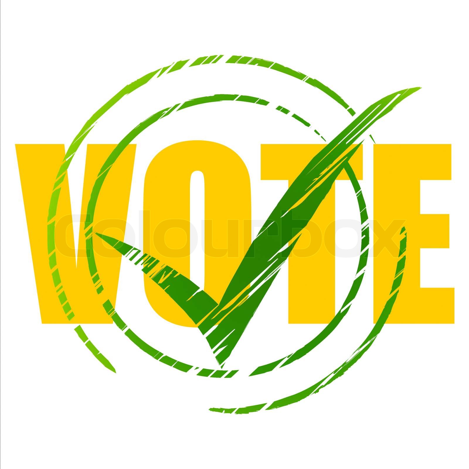 Tick Yes Means All Right And Ok | Stock image | Colourbox