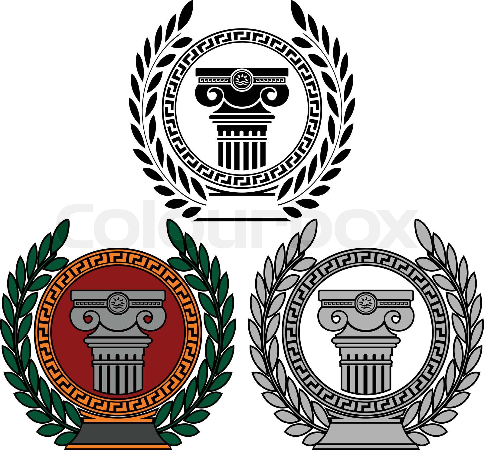 Ruhm der antiken Kunst | Stock-Vektor | Colourbox