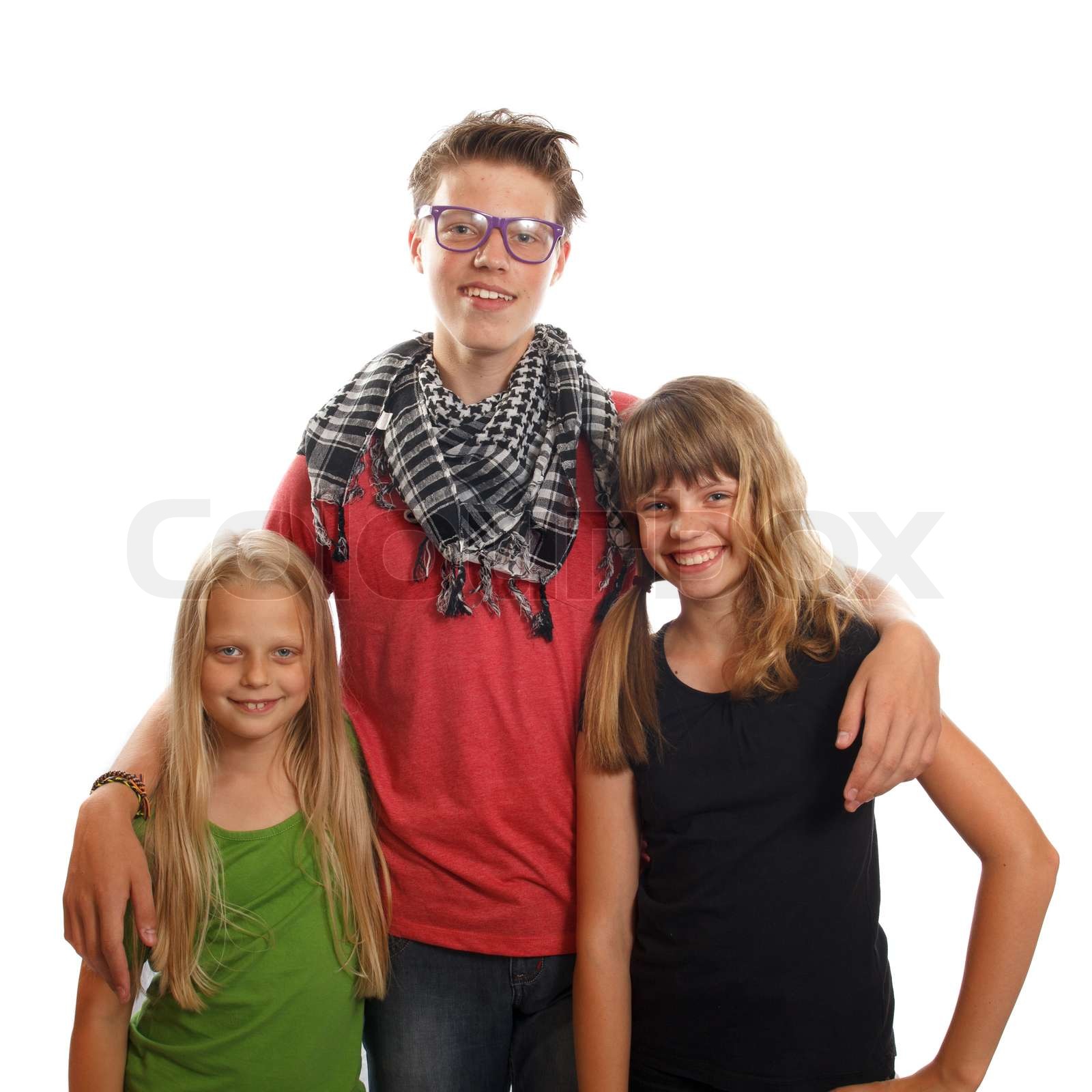 Siblings | Stock image | Colourbox