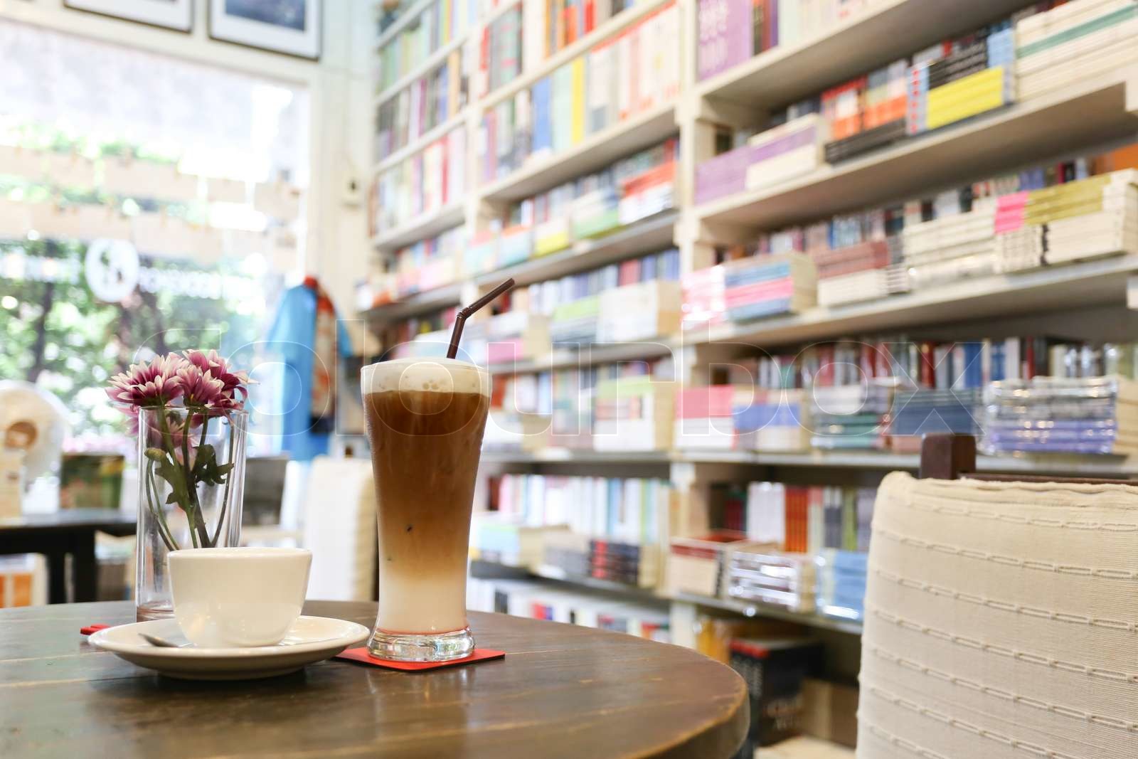 coffee book shop | Stock image | Colourbox