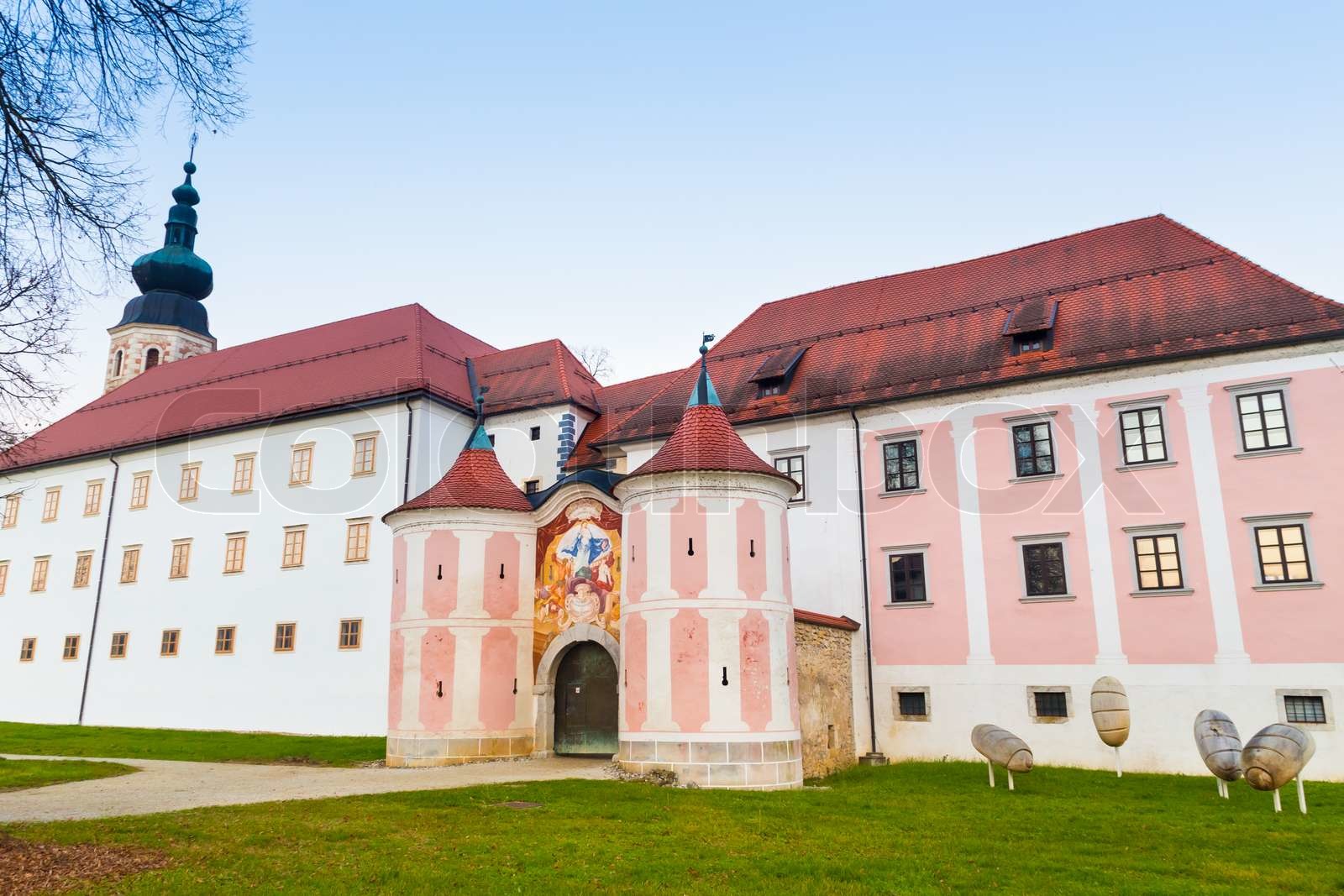 Monastery Kostanjevica na Krki, Slovenia | Stock image | Colourbox