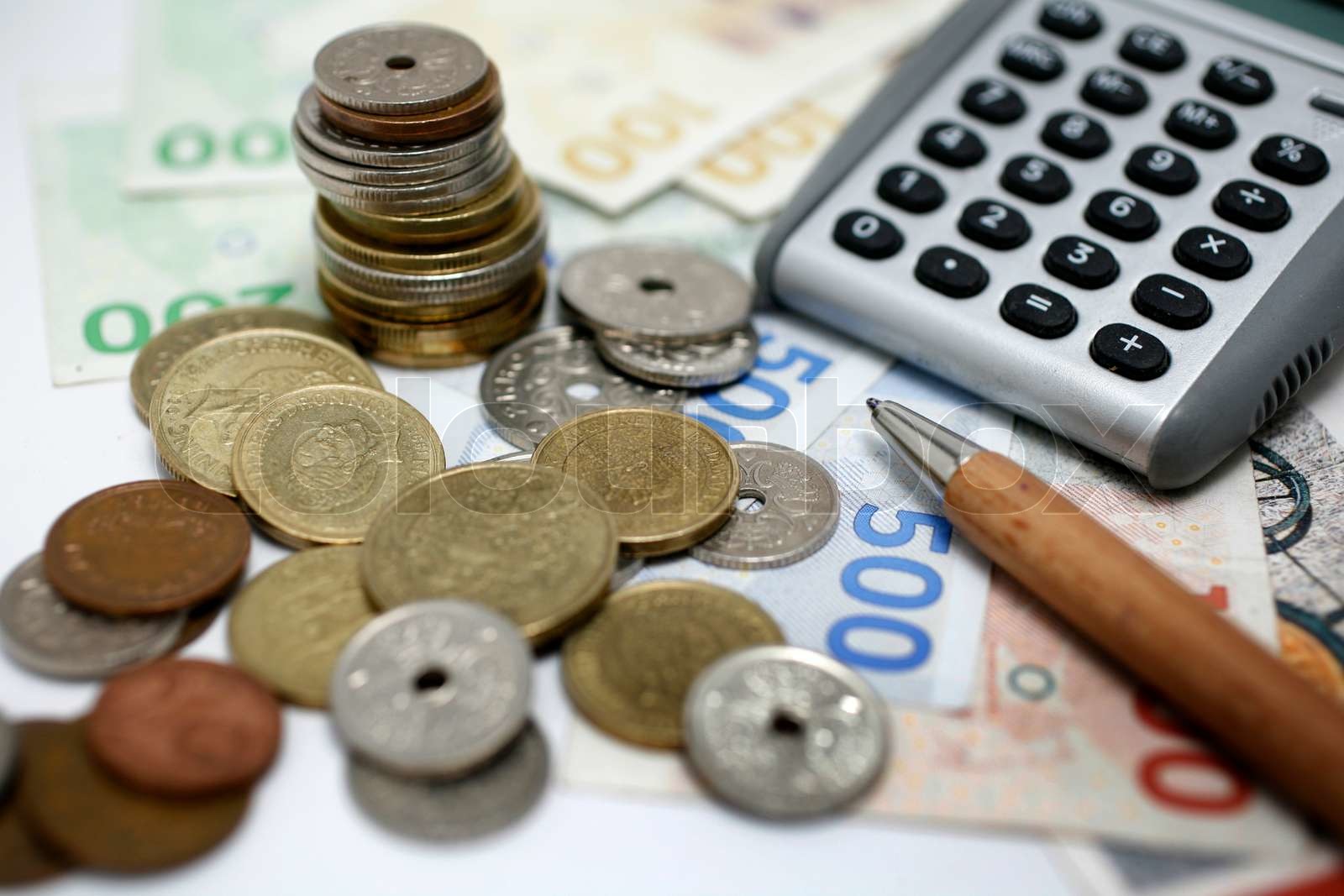 Making budget | Stock image | Colourbox