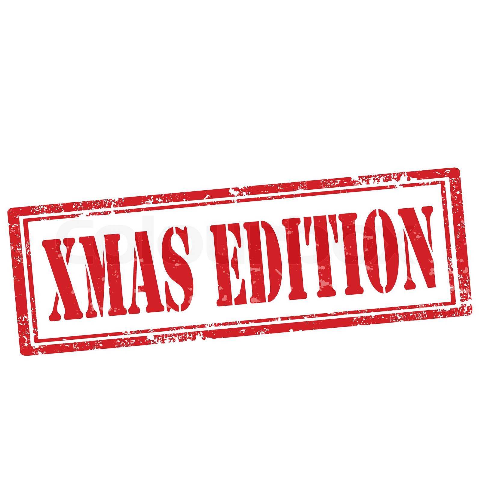 Xmas Edition-stamp | Stock vector | Colourbox