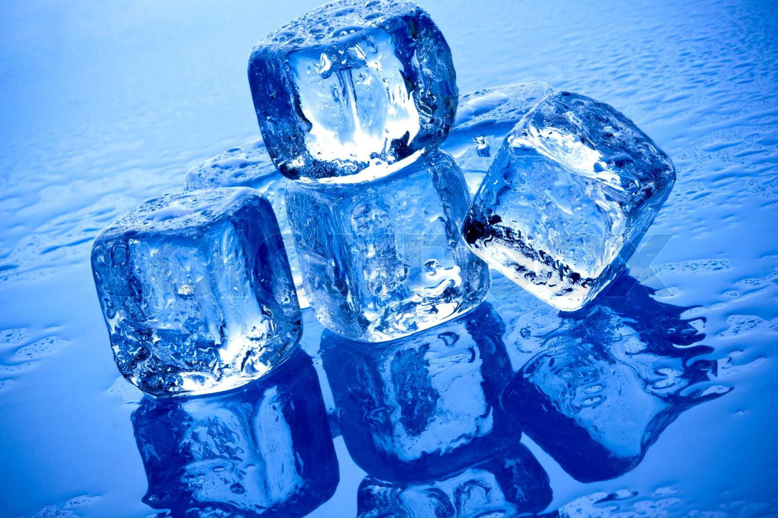 Ice cube's compositions | Stock image | Colourbox