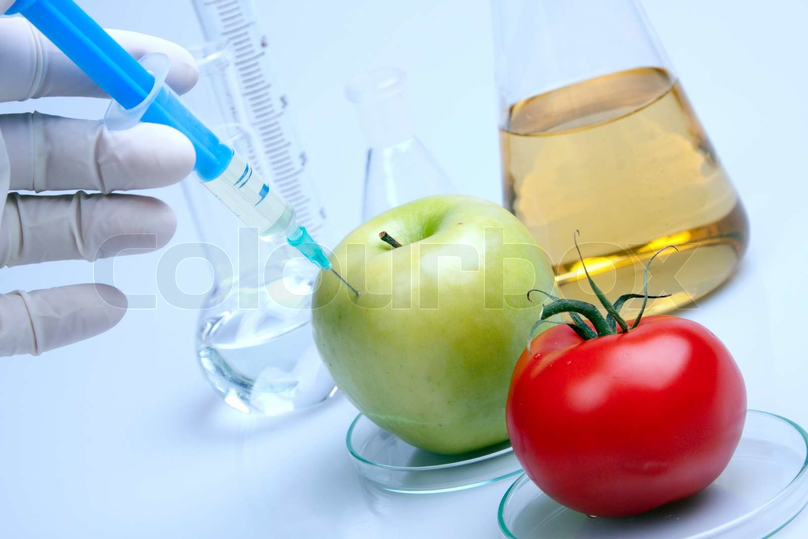 Genetically modified fruits and vegetables | Stock image | Colourbox