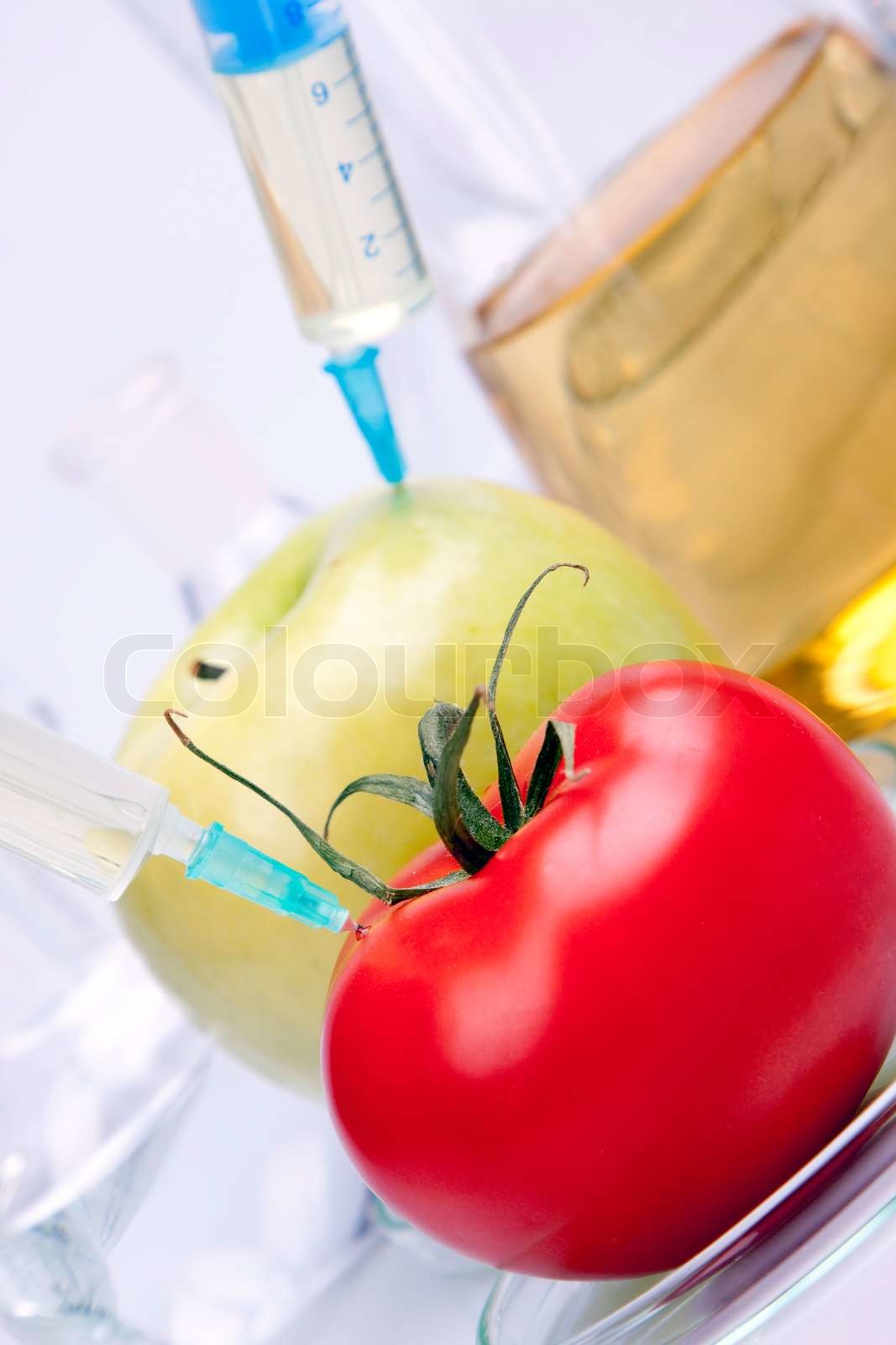 Genetically modified fruits and vegetables | Stock image | Colourbox