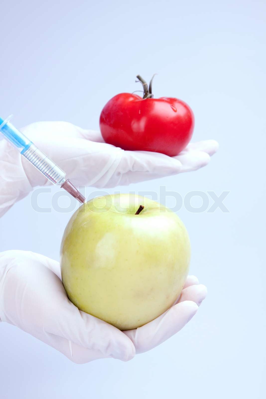 Genetically modified fruits and vegetables | Stock image | Colourbox