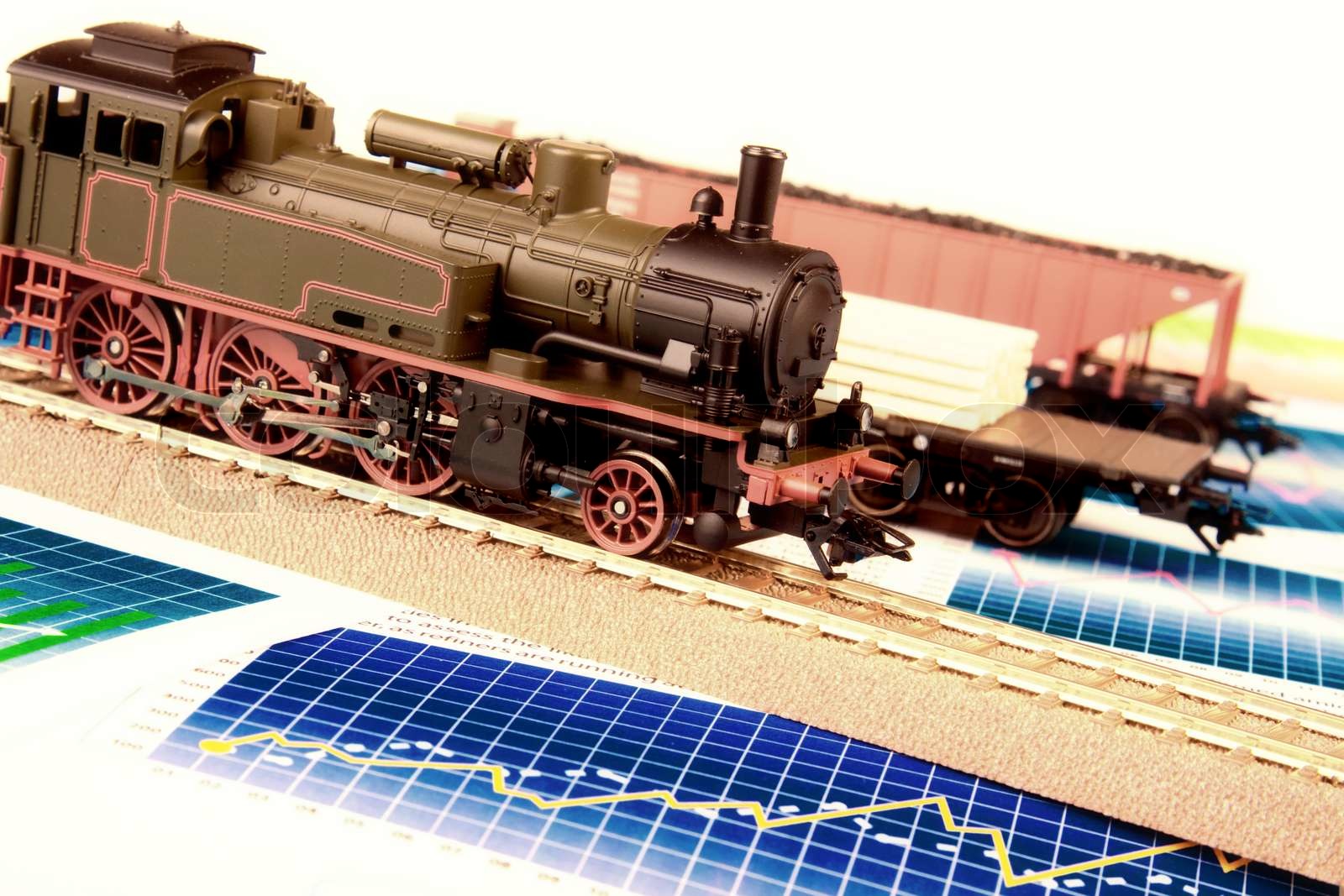 Trains models | Stock image | Colourbox