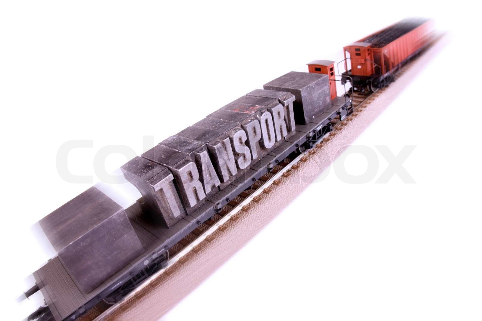 Trains models | Stock image | Colourbox