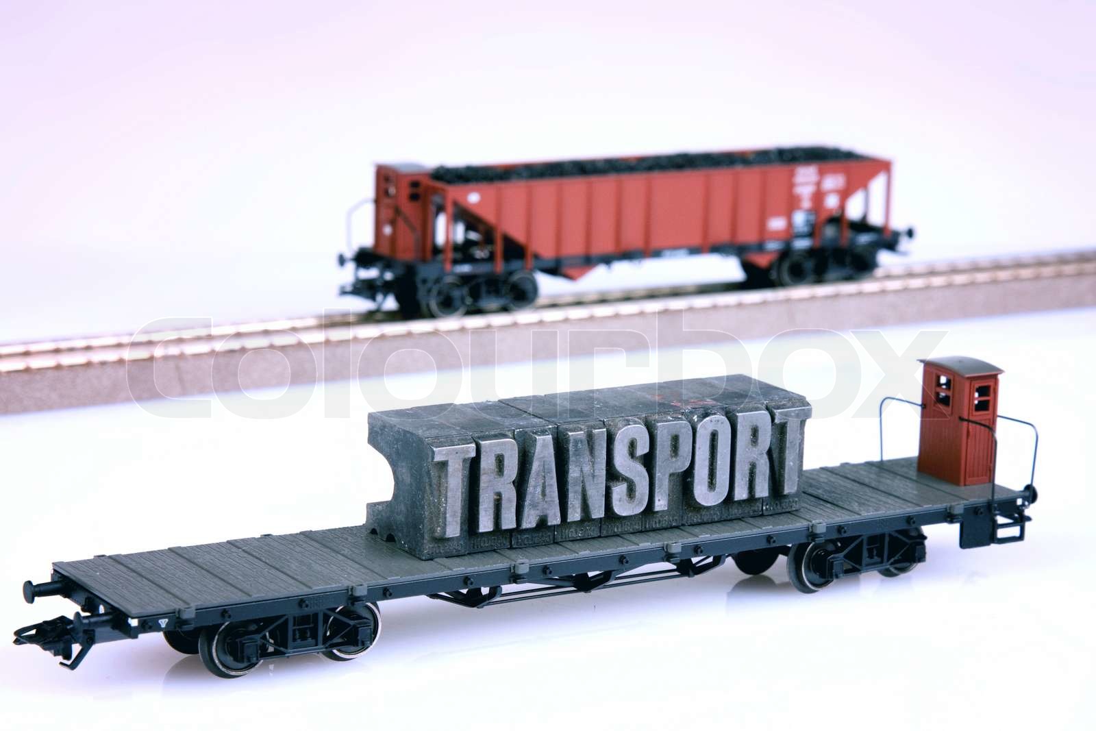 Trains models | Stock image | Colourbox