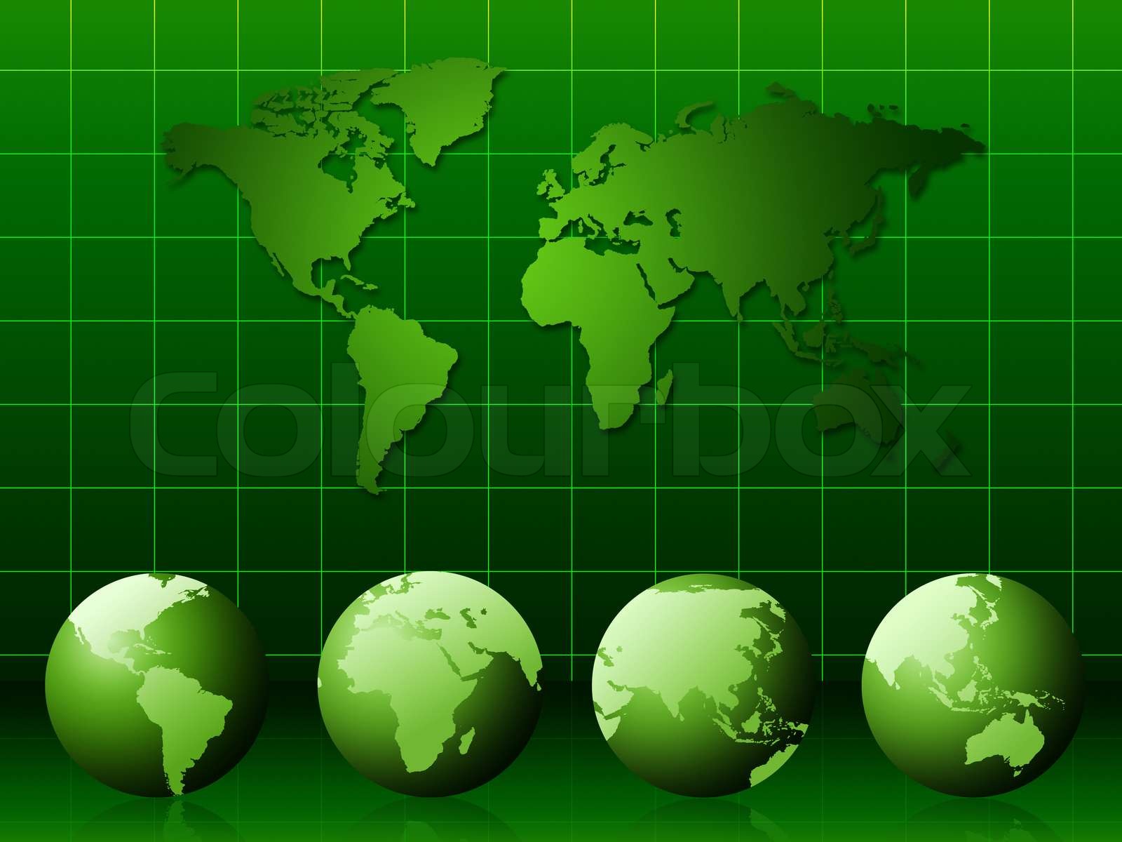 World Map Shows Background Globalization And Template | Stock image ...
