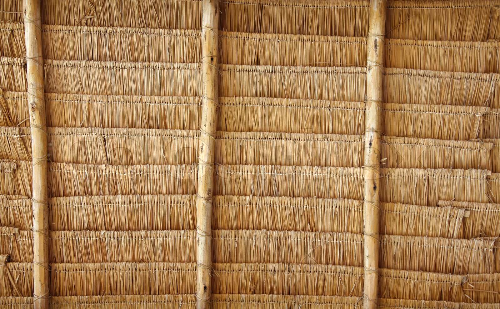 Thatch Background | Stock image | Colourbox