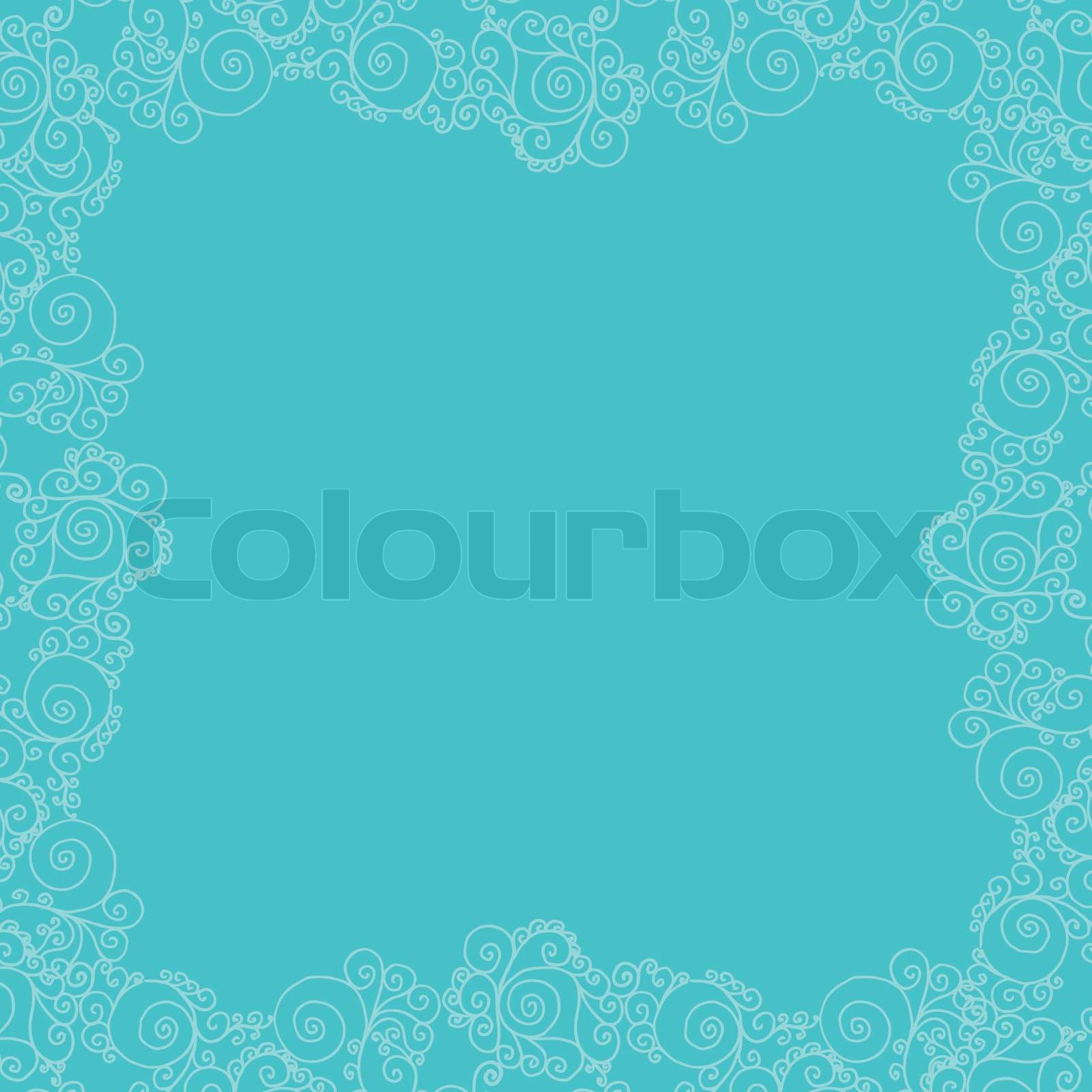 Vector border | Stock vector | Colourbox