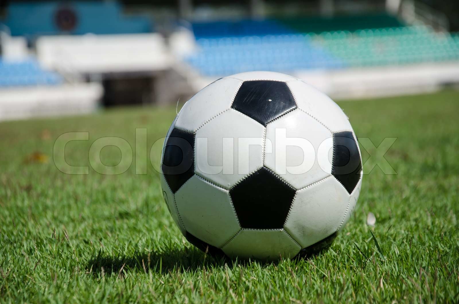 Ball on the ground | Stock image | Colourbox