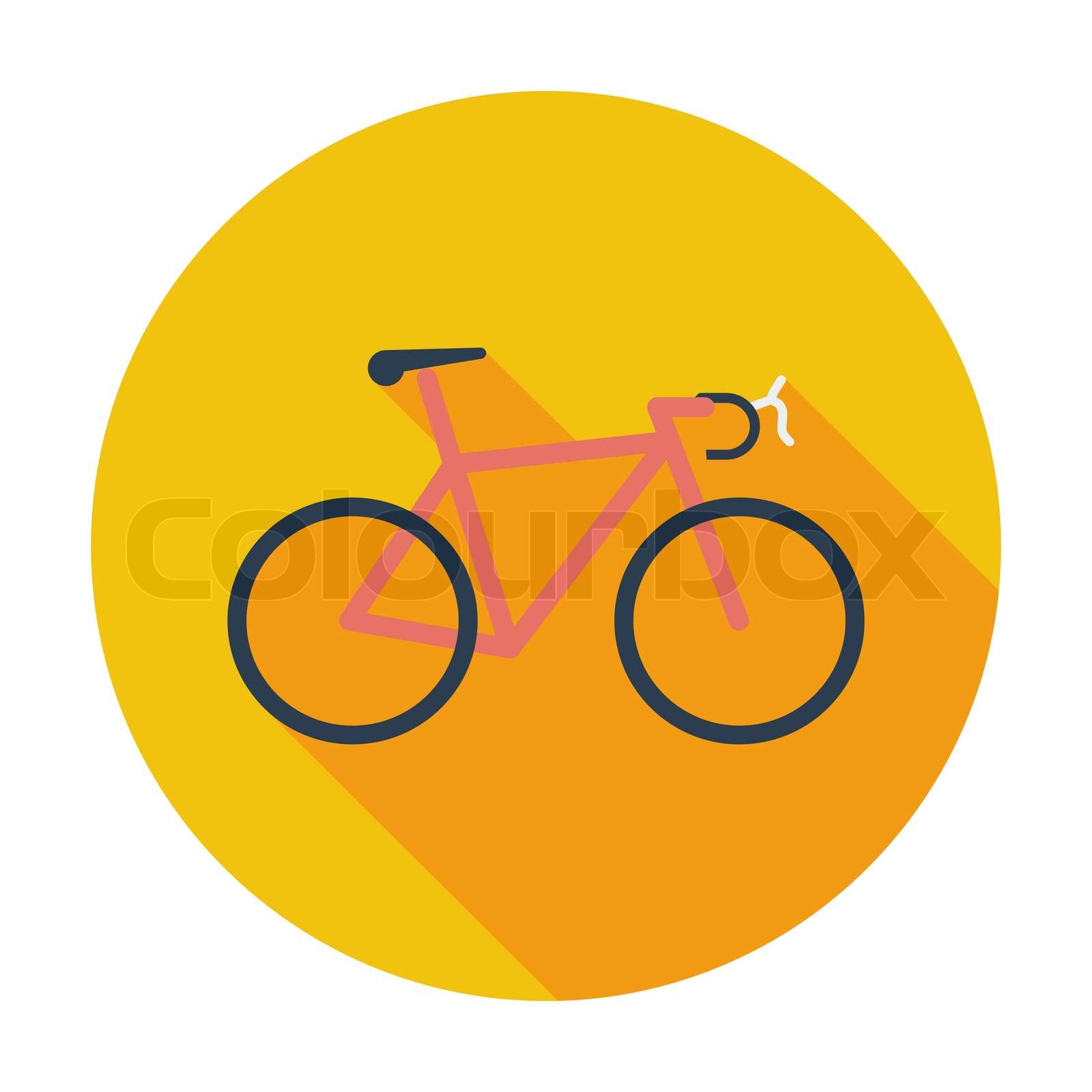 Fahrrad-Symbol. | Stock-Vektor | Colourbox