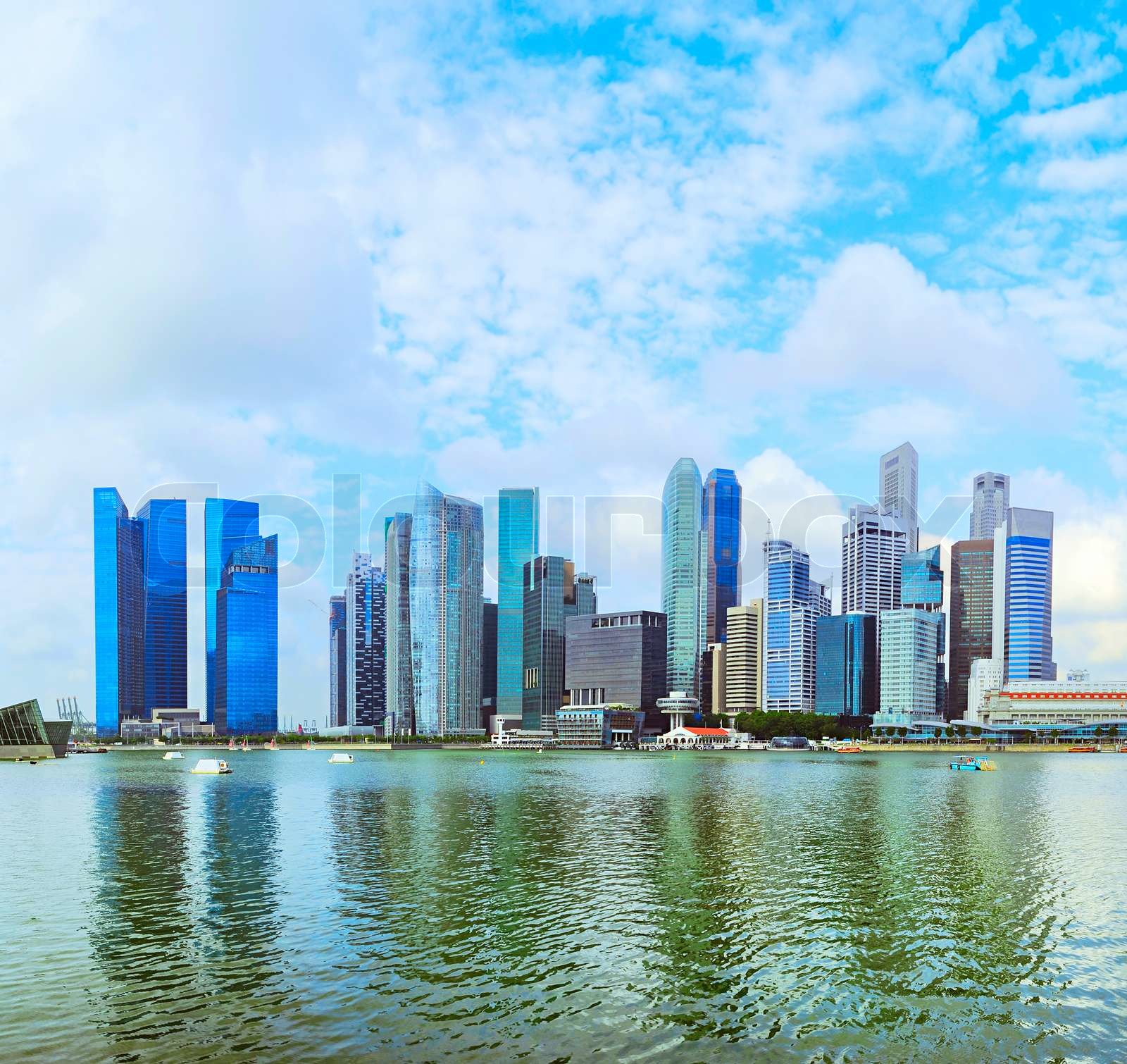 Singapore metropolis | Stock image | Colourbox
