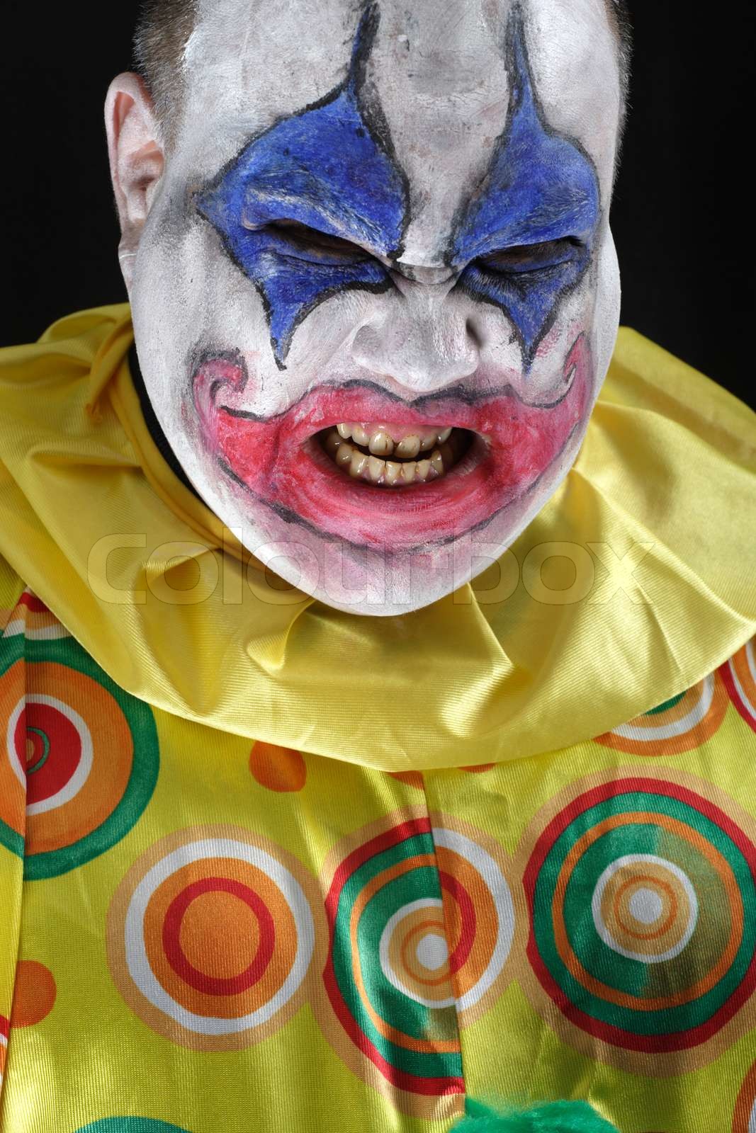 Evil clown | Stock image | Colourbox