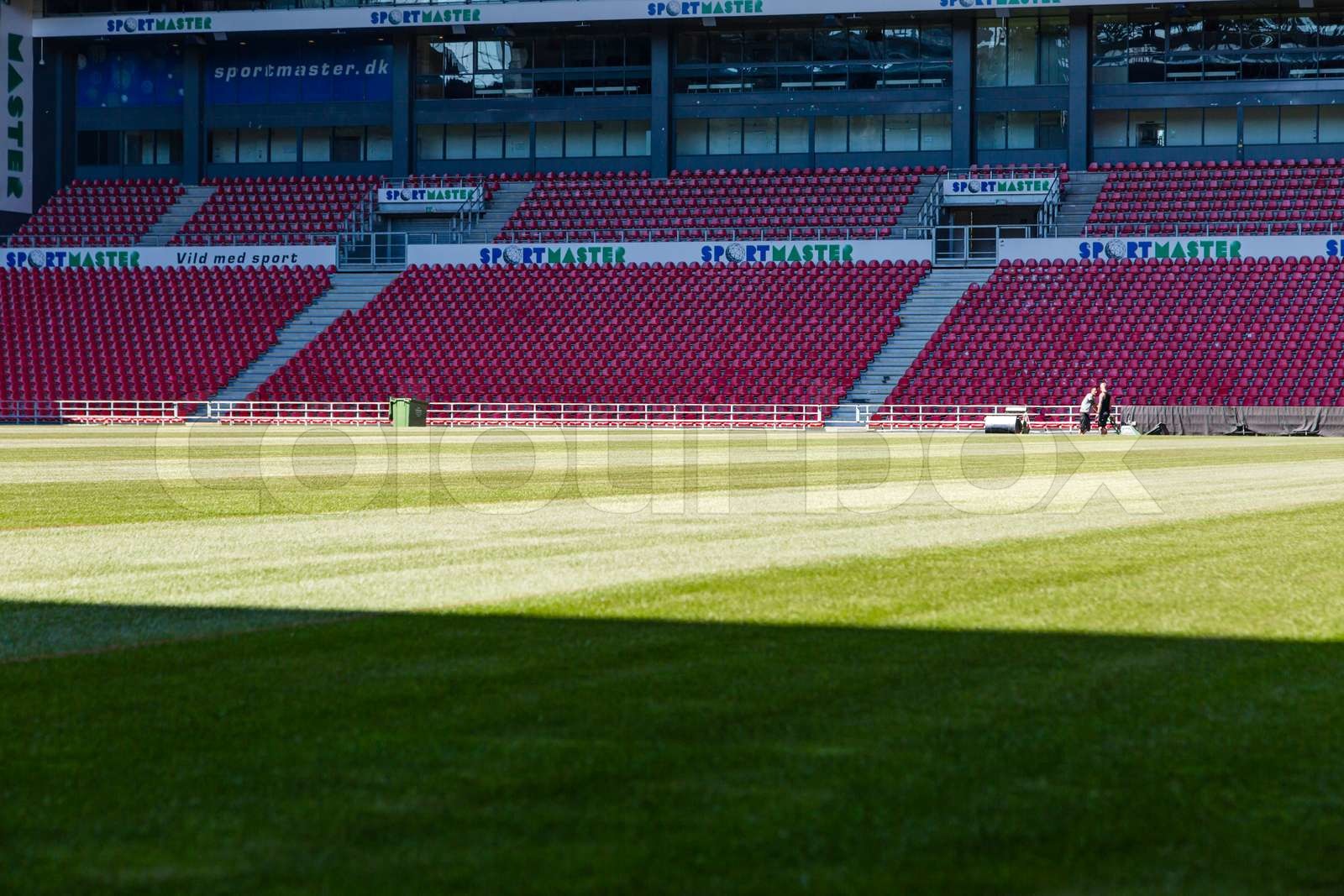 Danish national soccer stadium Parken | Stock image | Colourbox