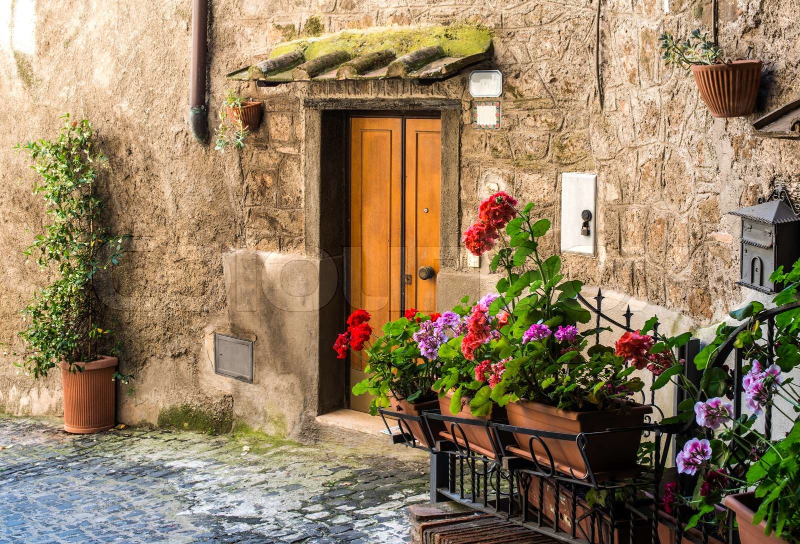 Traditional Italian homes | Stock image | Colourbox