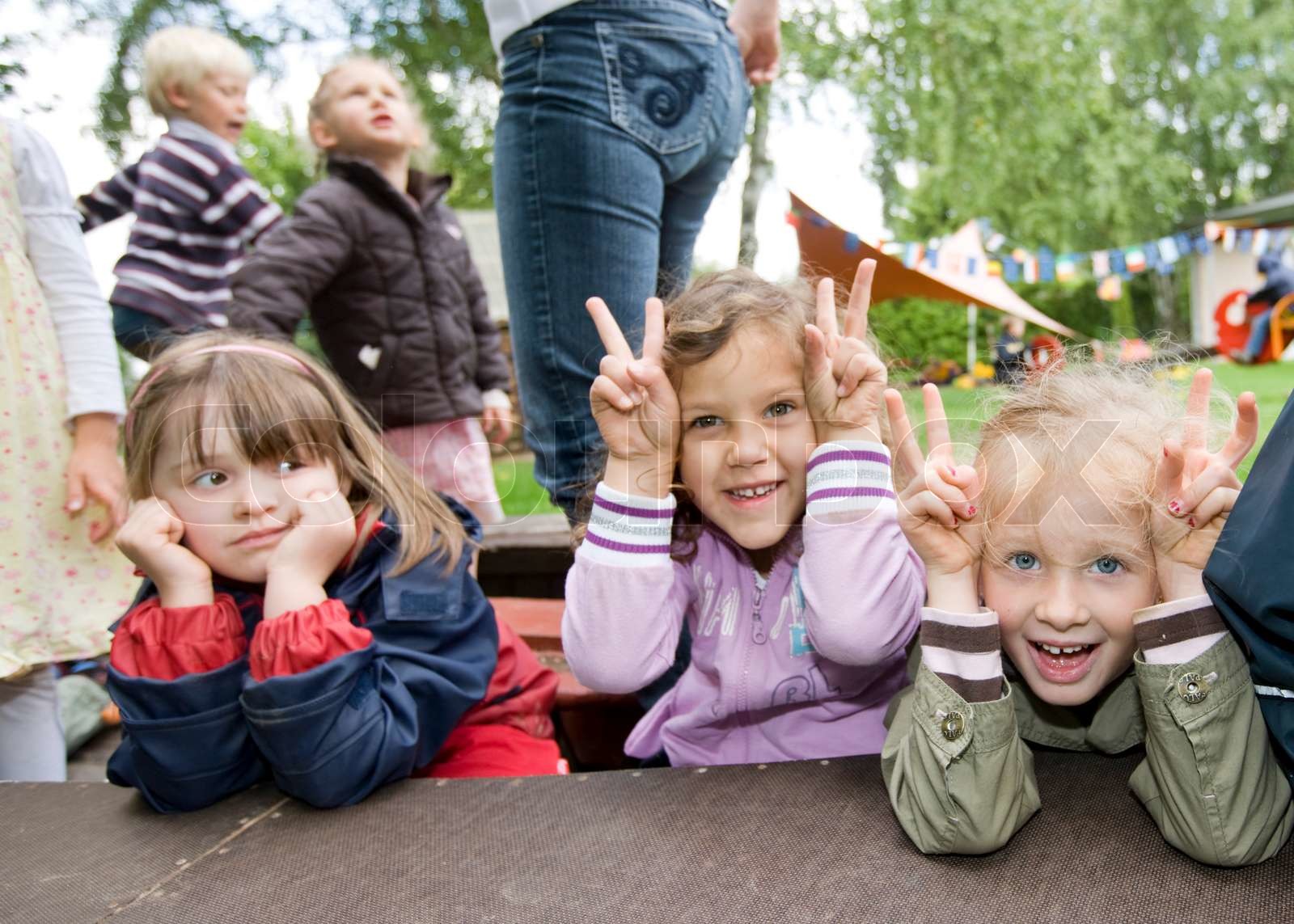 kinder, kindergarten, kind | Stock Bild | Colourbox