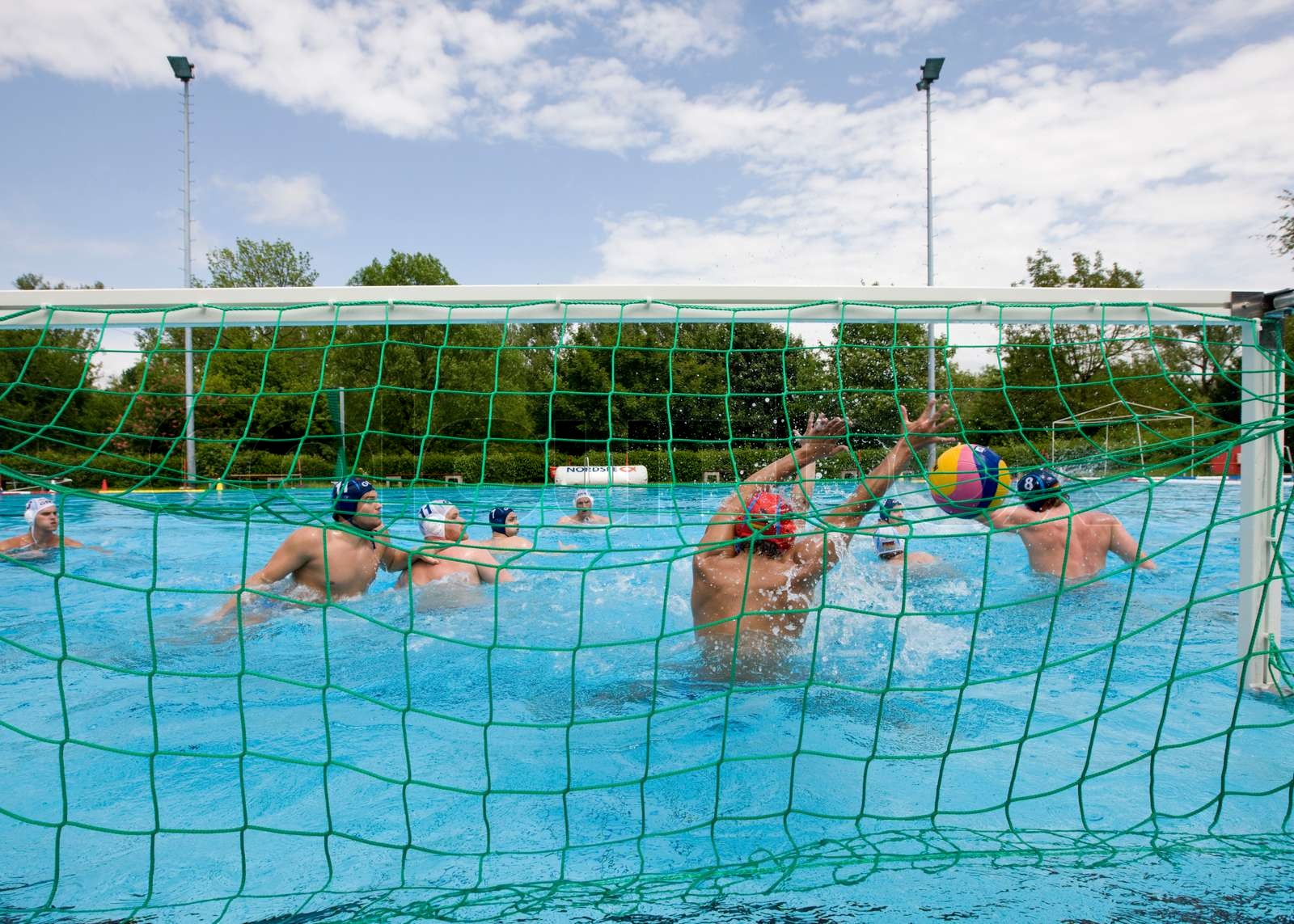 German water polo team in action | Stock image | Colourbox