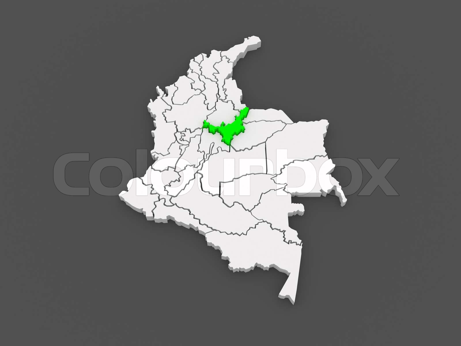 Map of Boyaca. Colombia. | Stock image | Colourbox Map of Boyaca. Colombia. | Stock image | Colourbox