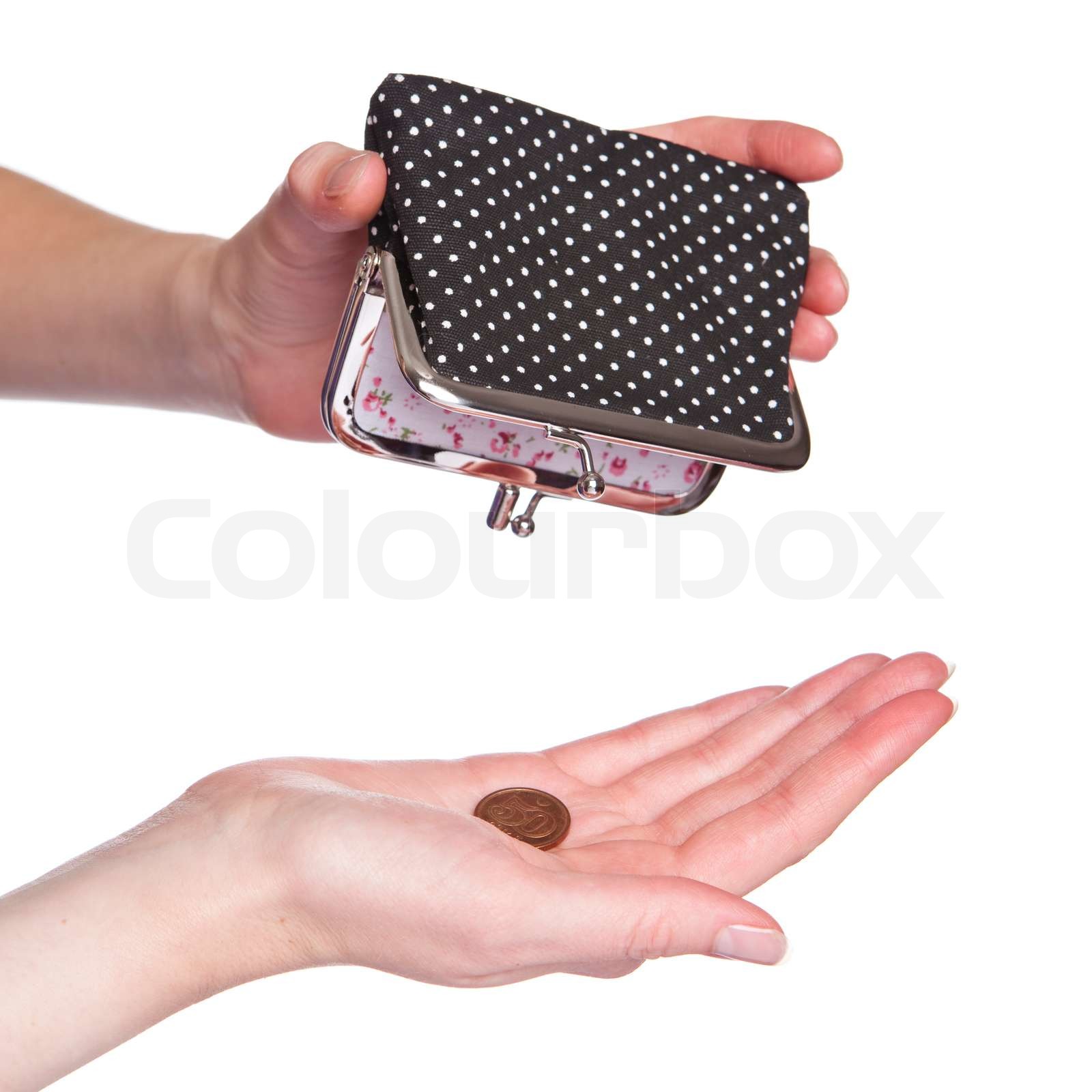 arm, geld, bankrott | Stock Bild | Colourbox