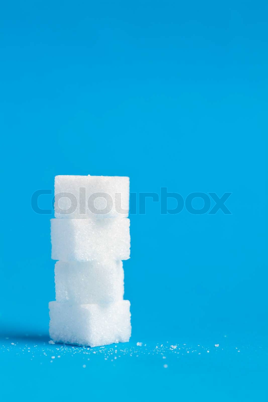 sugar, stacks, minimalist | Stock image | Colourbox