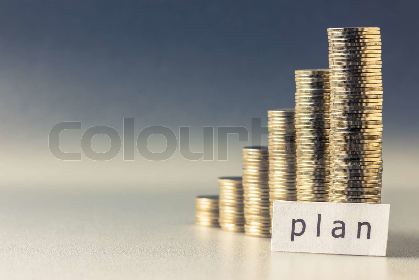 Financial plan | Stock image | Colourbox
