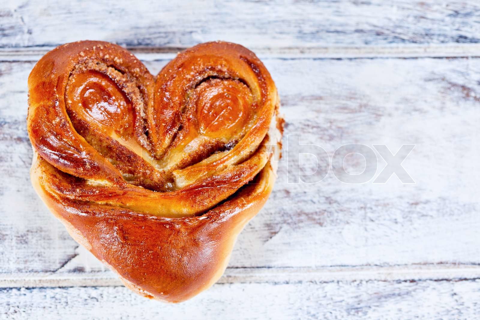 Fresh cinamon roll | Stock image | Colourbox