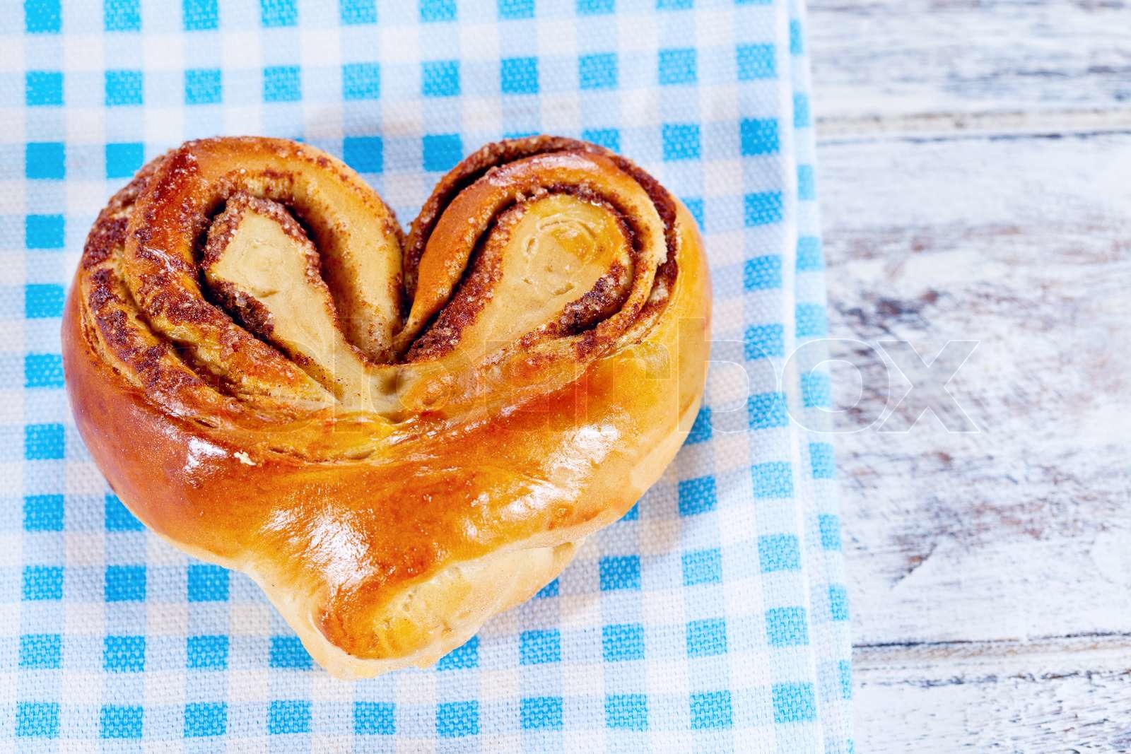 Fresh cinamon roll | Stock image | Colourbox