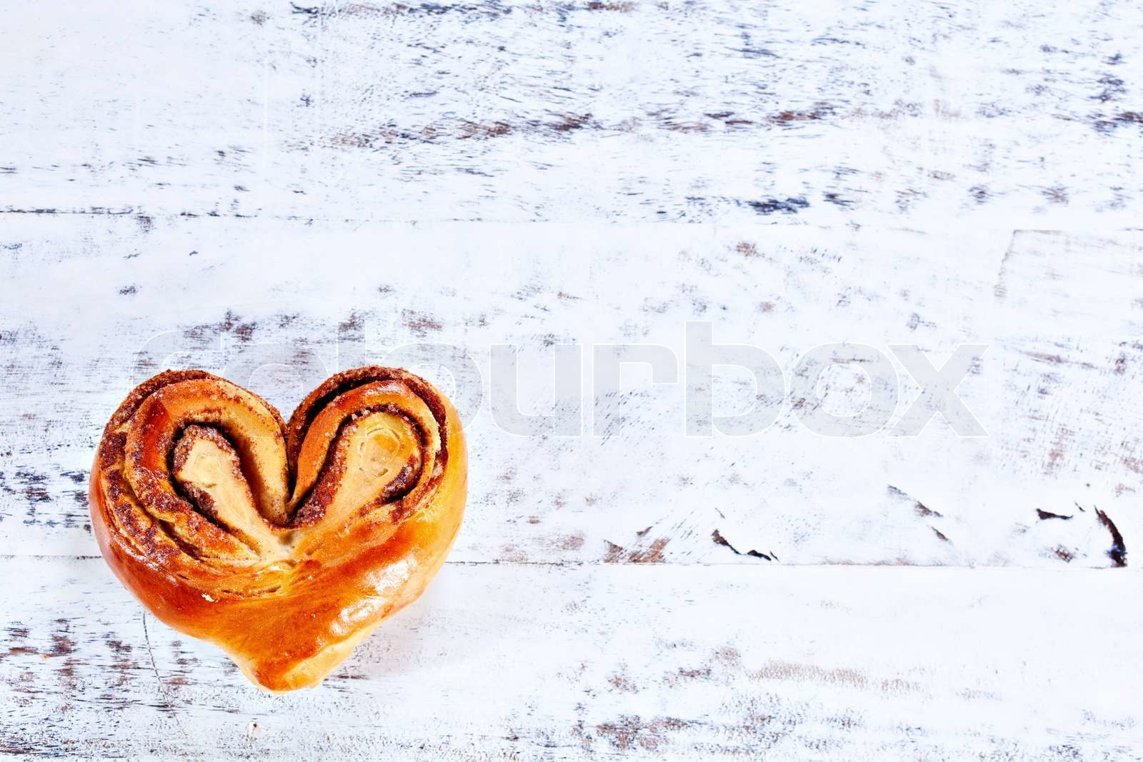 Fresh cinamon roll | Stock image | Colourbox