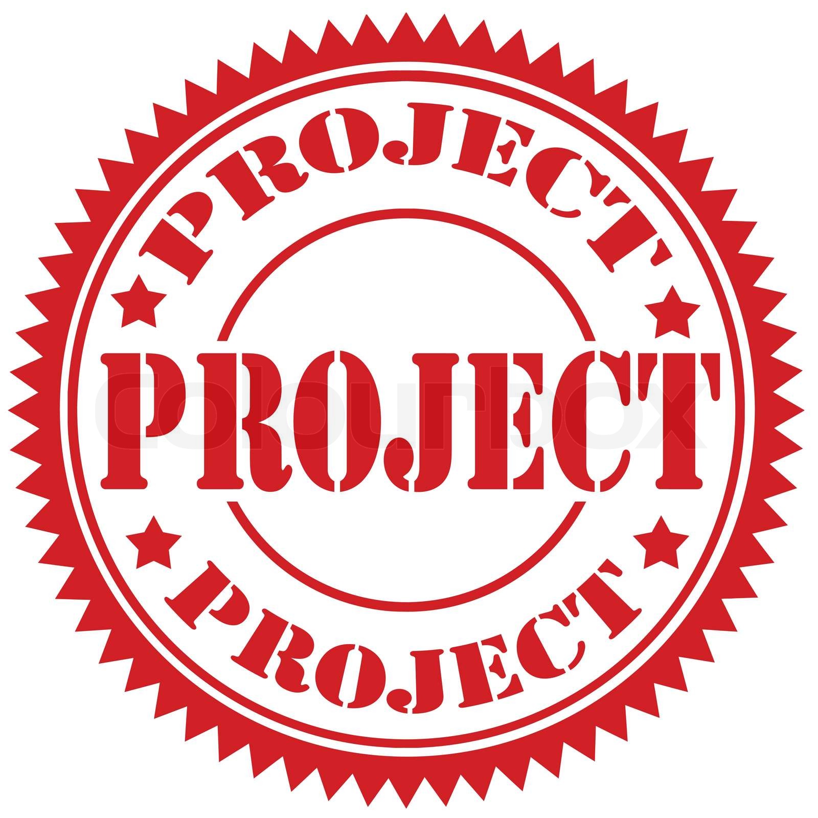 Project-stamp | Stock vector | Colourbox