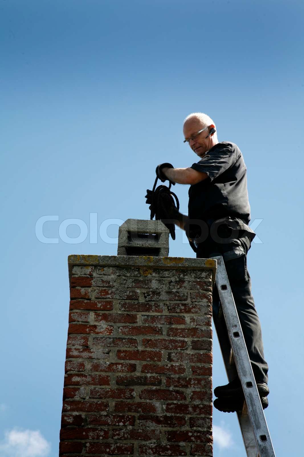 Chimney sweeper | Stock image | Colourbox