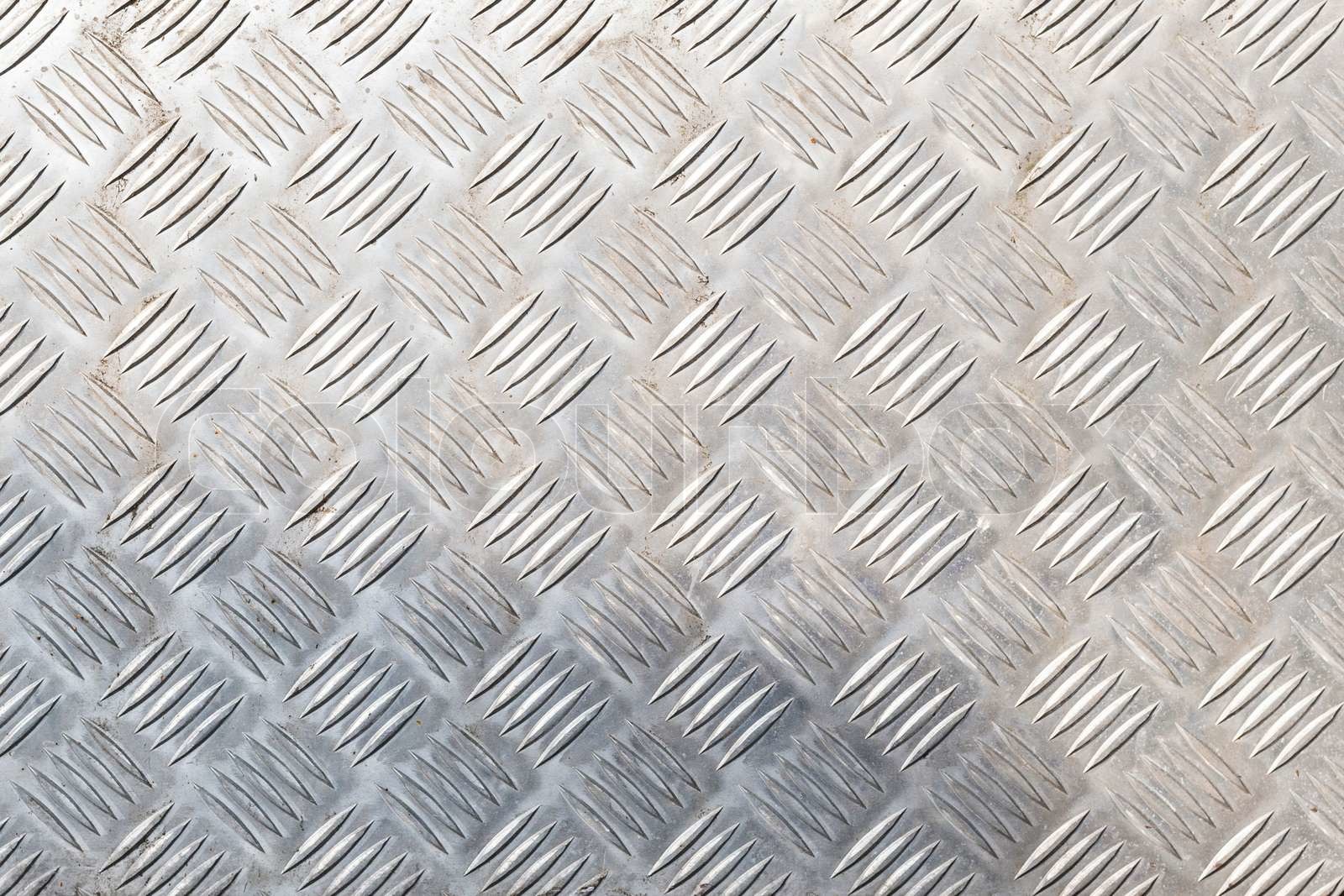 Seamless steel diamond plate texture | Stock image | Colourbox