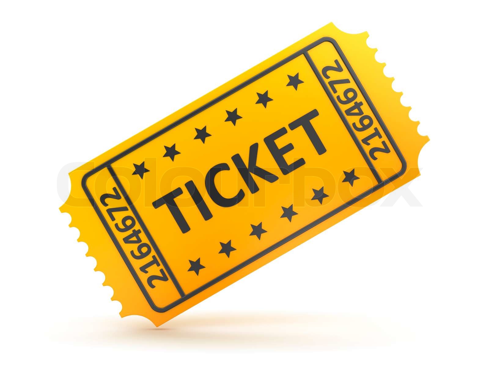 Ticket | Stock Bild | Colourbox